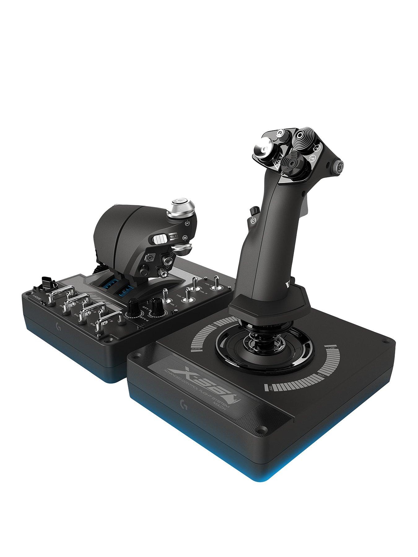 LogitechG X56 Rhino HOTAS Advanced PC Flight Control | very.co.uk