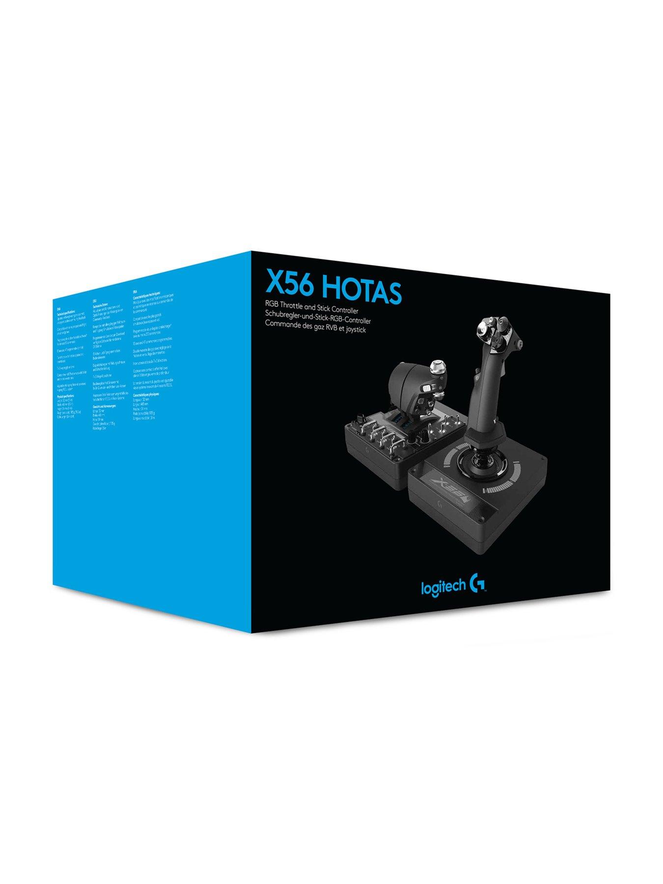 LogitechG X56 Rhino HOTAS Advanced PC Flight Control | Very