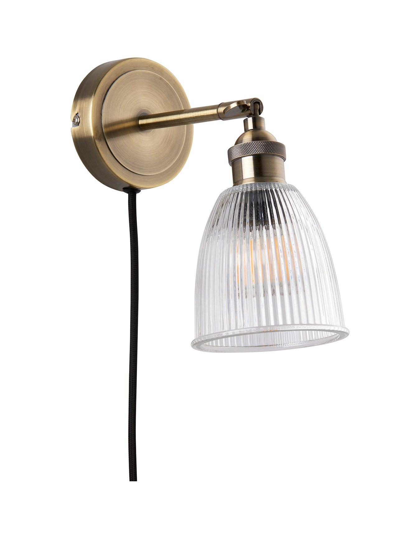 The Very Collection Hellie Plug-in Wall Light | Very