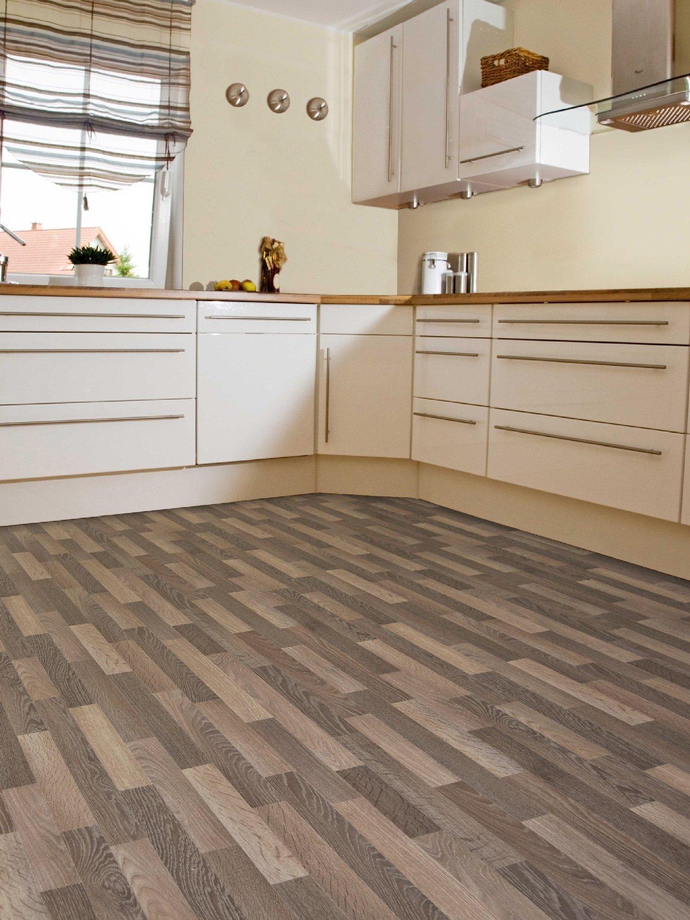 Wood effect lino store