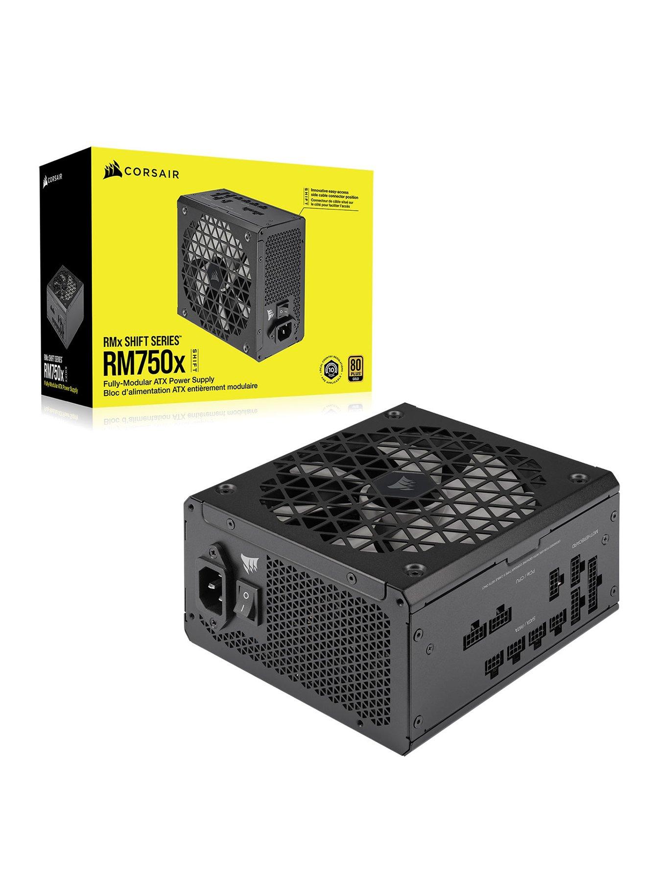 CORSAIR RMx Shift Series, RM750x, 750 Watt, Fully Modular Power Supply ...