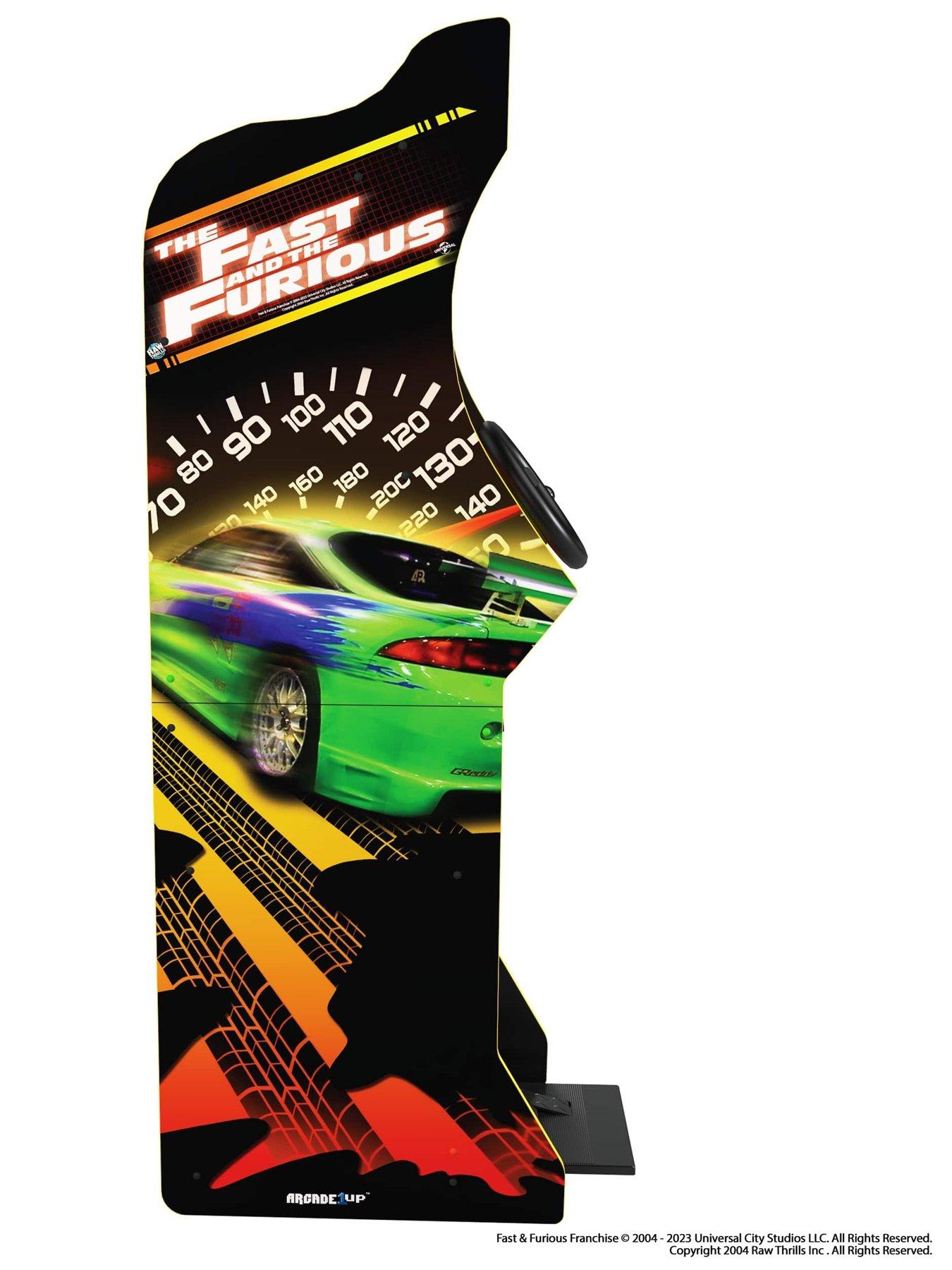 Arcade 1Up Fast & Furious Deluxe Racing Arcade Machine | very.co.uk