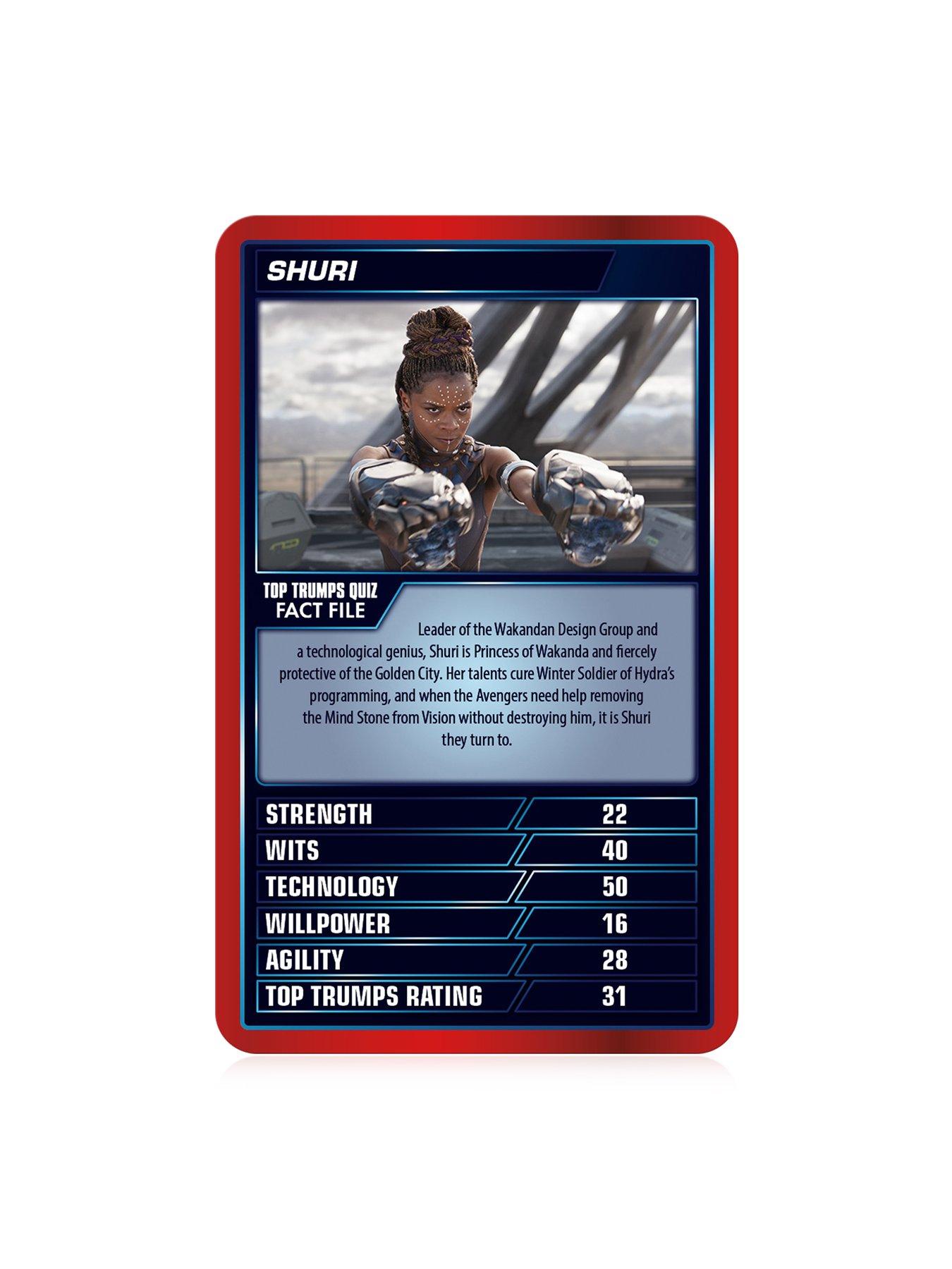 Top Trumps Marvel Cinematic Top Trumps Card Game | Very