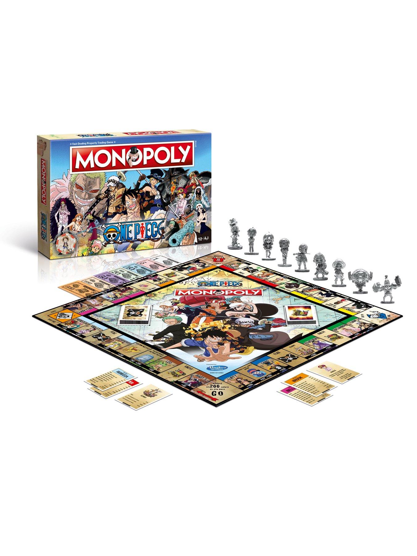 Monopoly One Piece Anime Series Monopoly Board Game | Very
