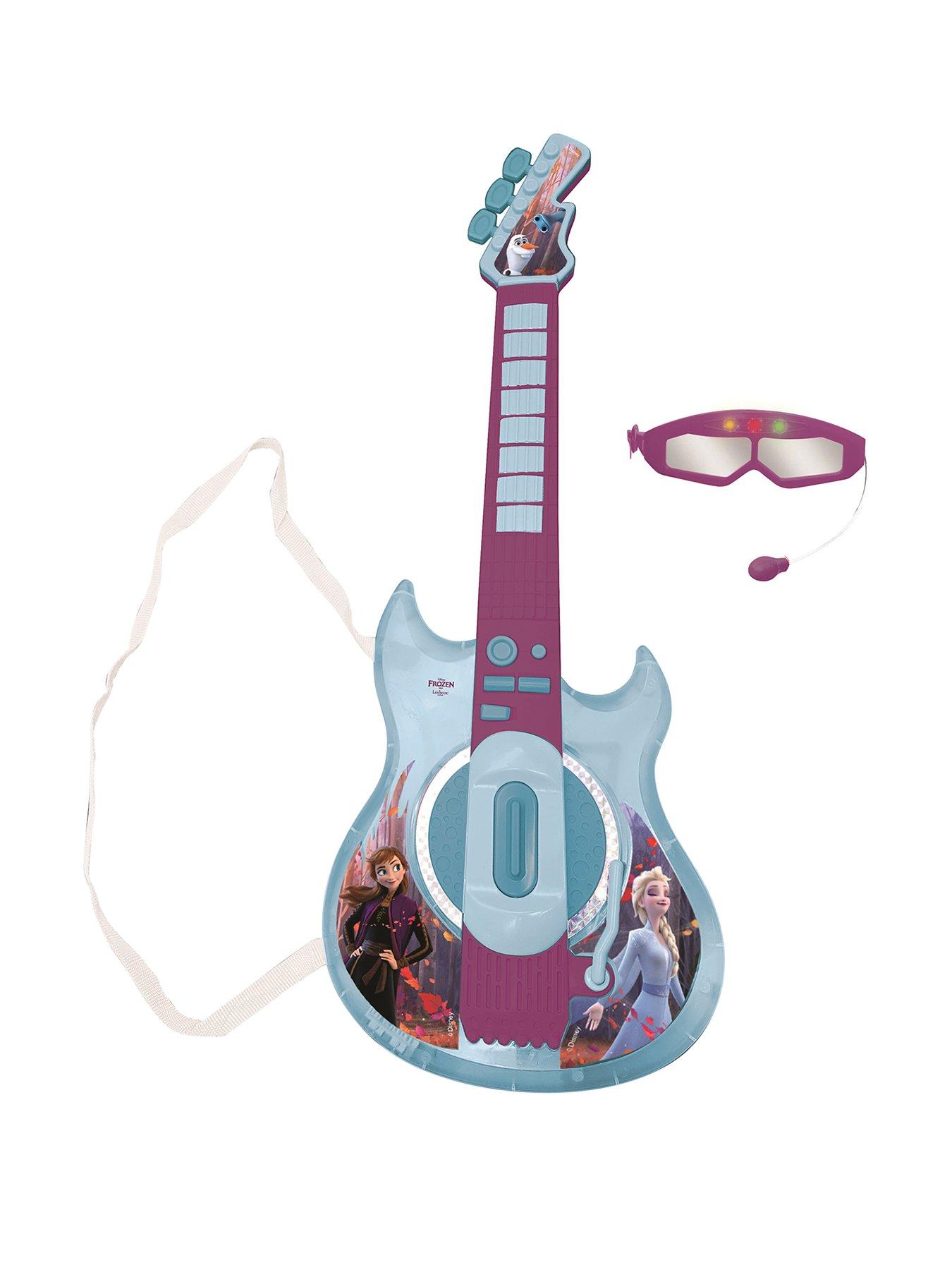 Disney Frozen Frozen Electronic Lighting Guitar and Glasses with Mic | Very