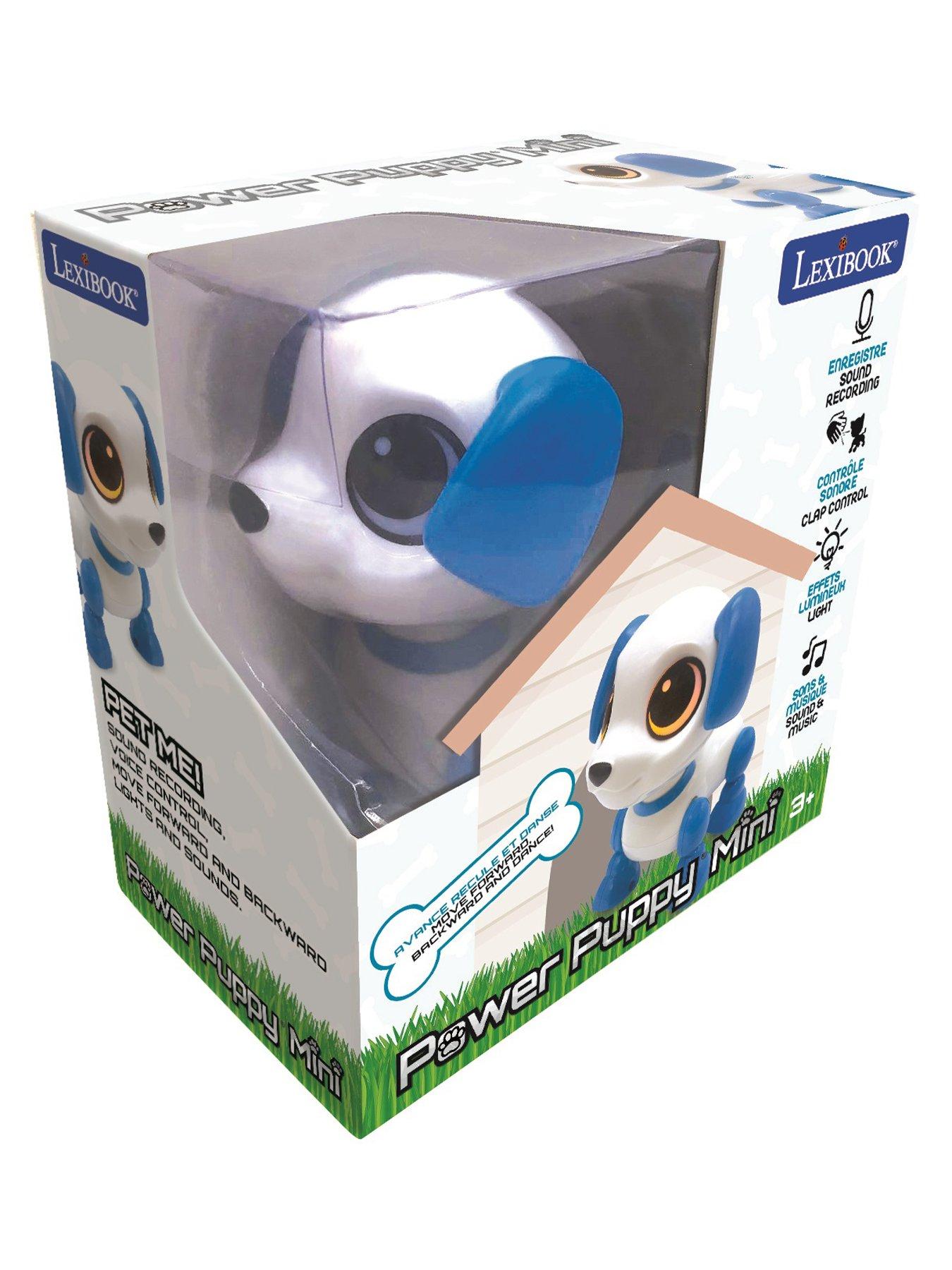 Lexibook Power Puppy Mini - Dog robot with light and sound effects ...