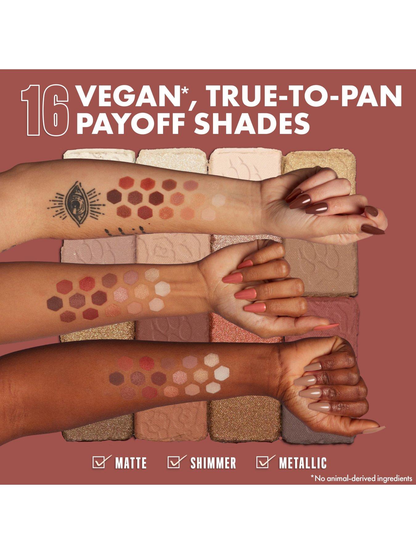 Nyx Professional Makeup Ultimate Shadow Palette Vegan 16 Pan Warm