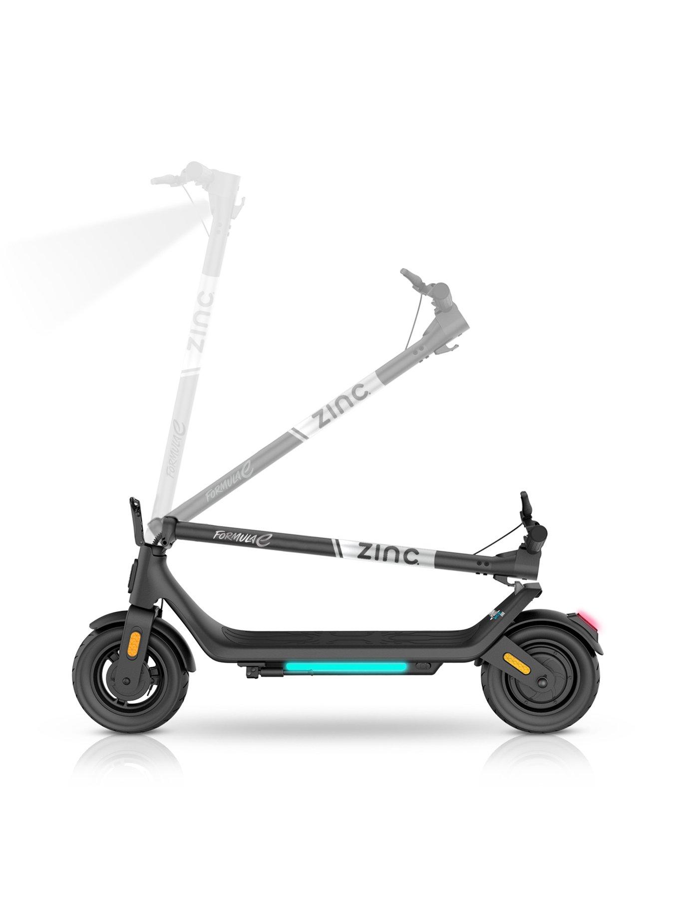 Zinc Folding Electric Formula E GZ3 500W Series Scooter - Black | Very
