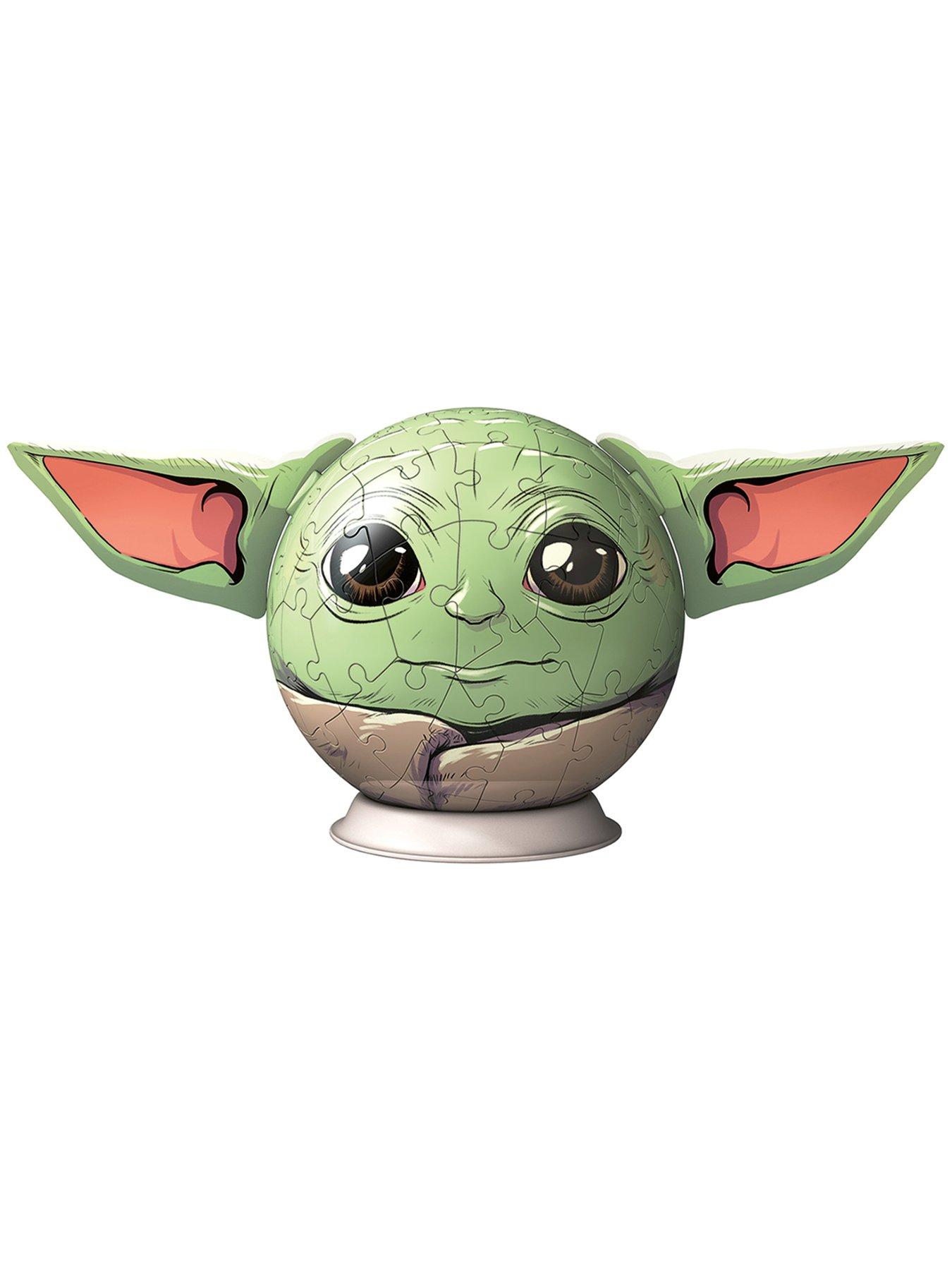Ravensburger Star Wars The Mandalorian Grogu with Ears 3D Jigsaw Puzzle ...