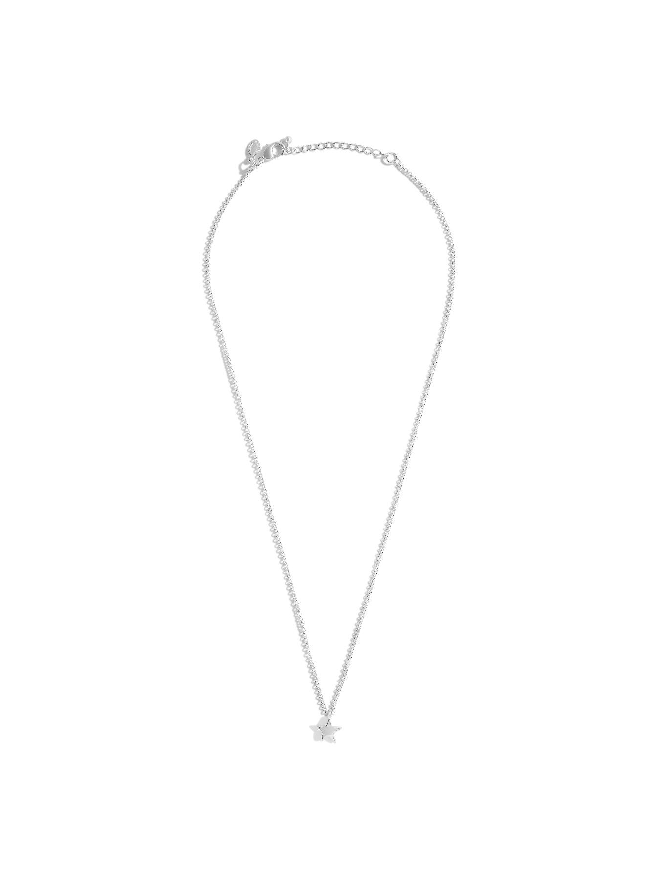 Joma Jewellery A Little Graduation Necklace In Silver Plating | Very
