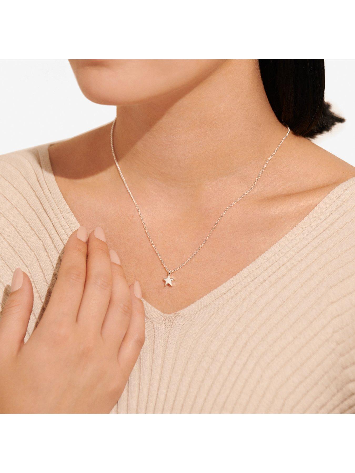 Joma Jewellery A Little Graduation Necklace In Silver Plating | Very