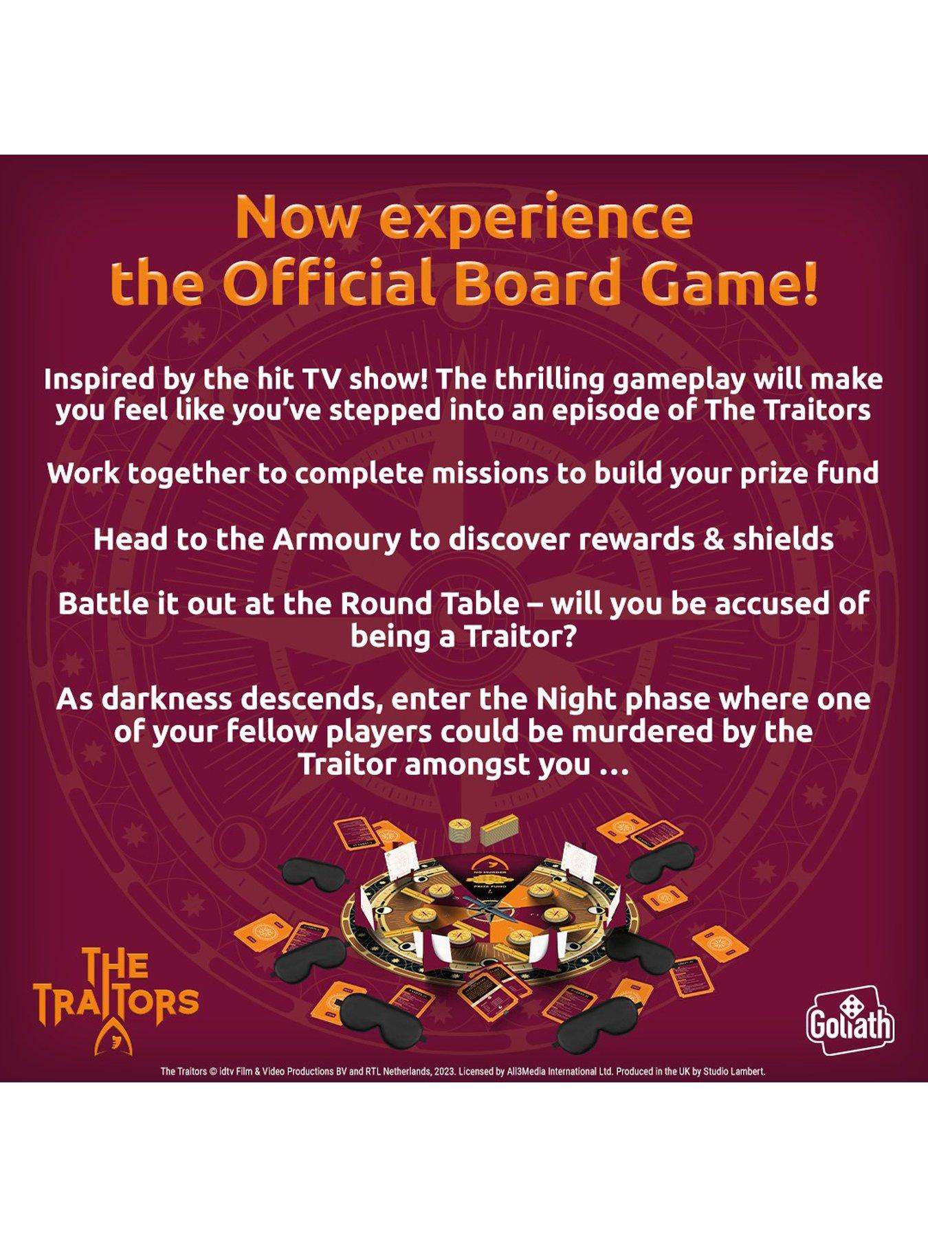 The Traitors Official Board Game | Very