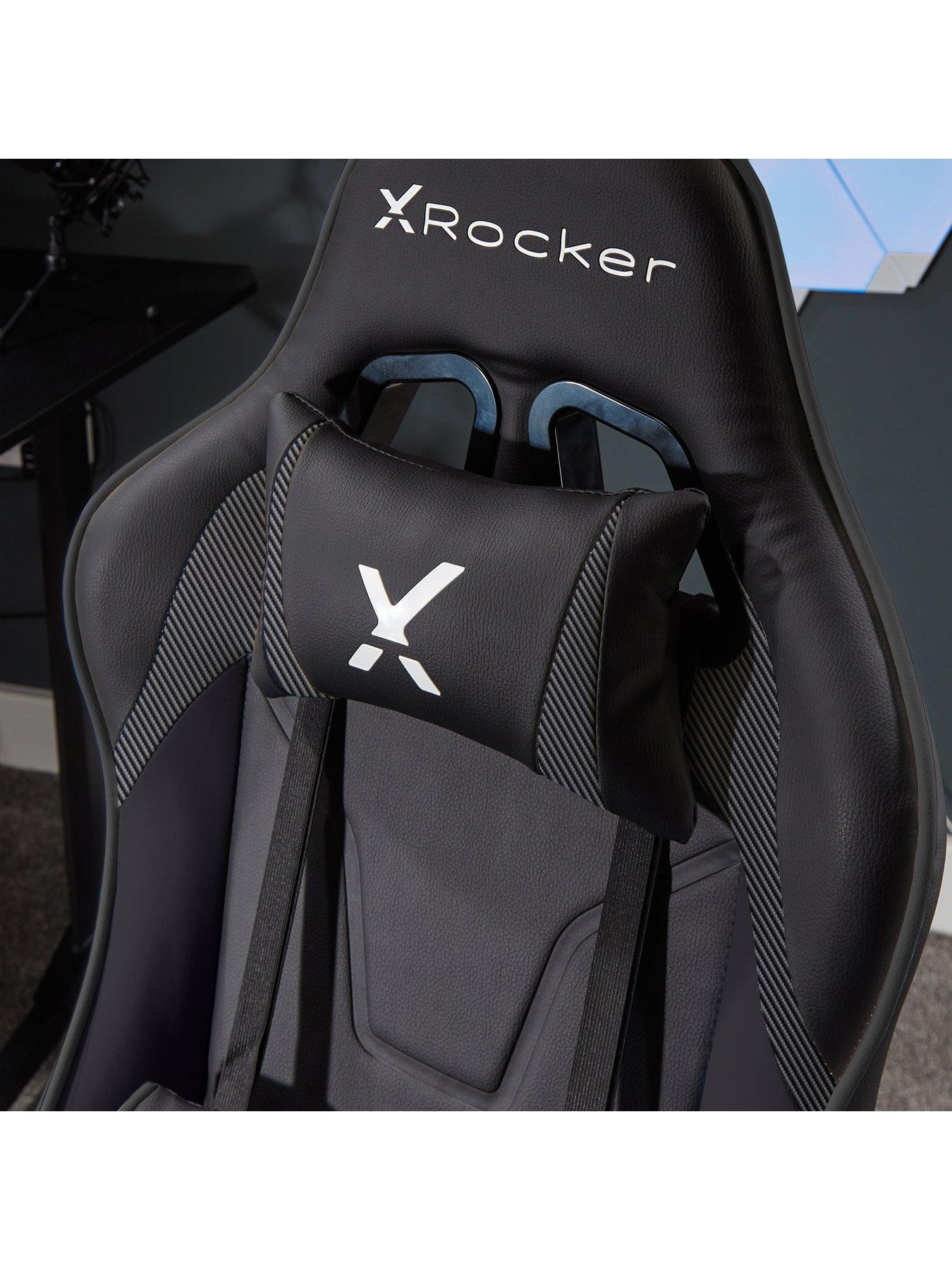 X Rocker Agility Junior PC Office Gaming Chair - NEW - Carbon Black | Very