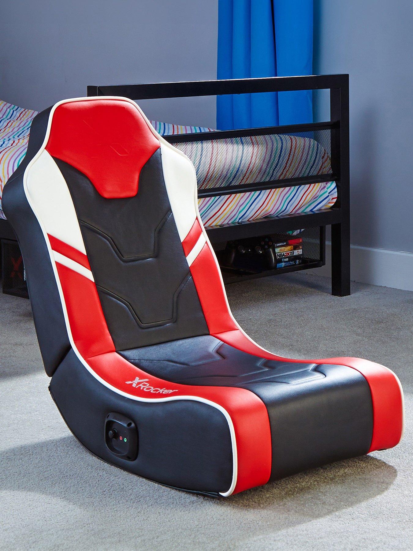 X Rocker Shadow 2.0 Stereo Audio Gaming Floor Rocker - Red | Very