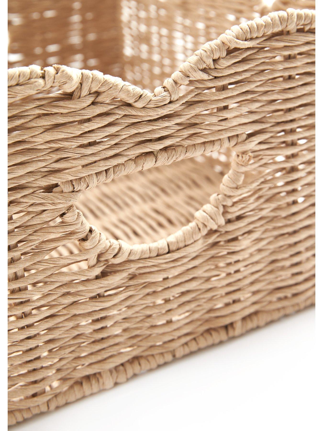 Very Home Set Of 3 Scallop Storage Baskets | Very