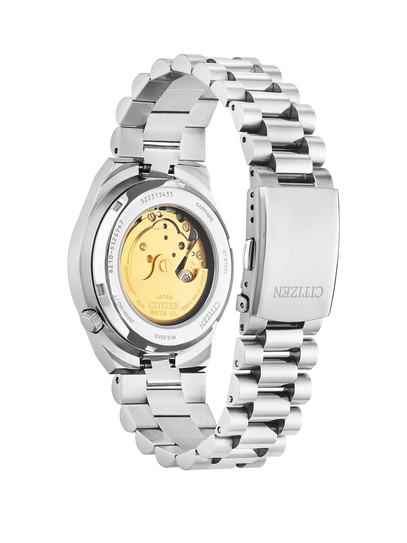 Citizen Tsuyosa Yellow 40mm Dial Automatic Watch | very.co.uk