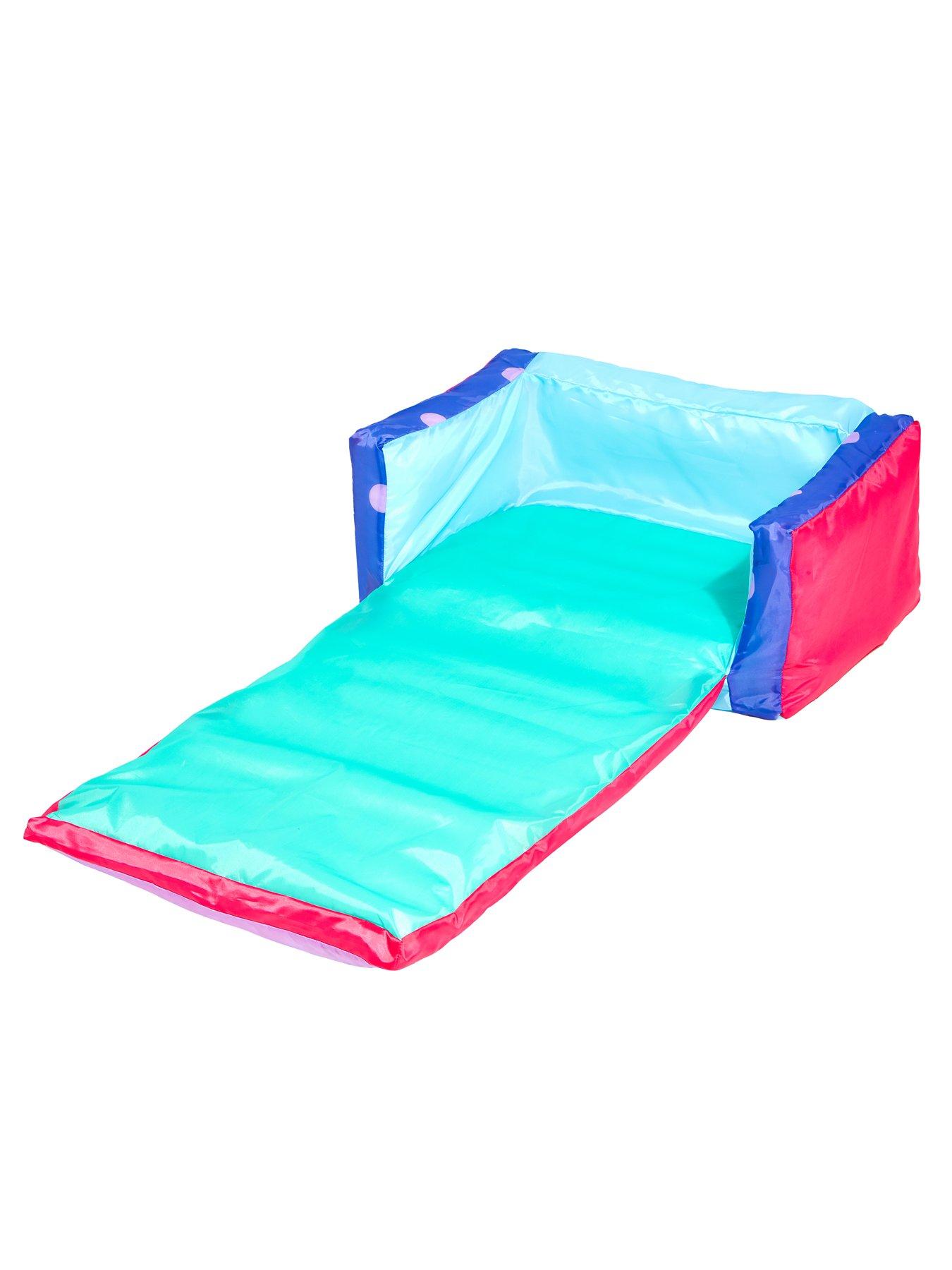 Bluey Flip Out Mini Sofa - 2 in 1 kids inflatable sofa and lounger | Very