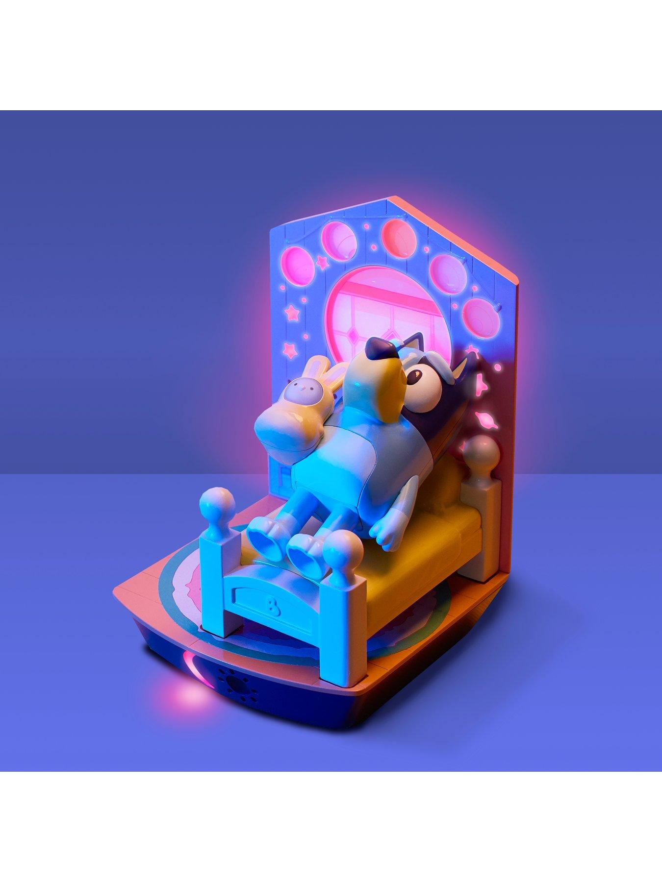 Bluey GoGlow Dream 3 in 1 Nightlight Kids Bedside Sleep Trainer With ...