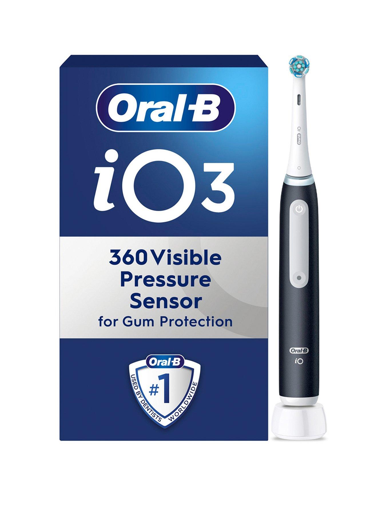 Oral-B iO3 Matt Black Electric Toothbrush | Very