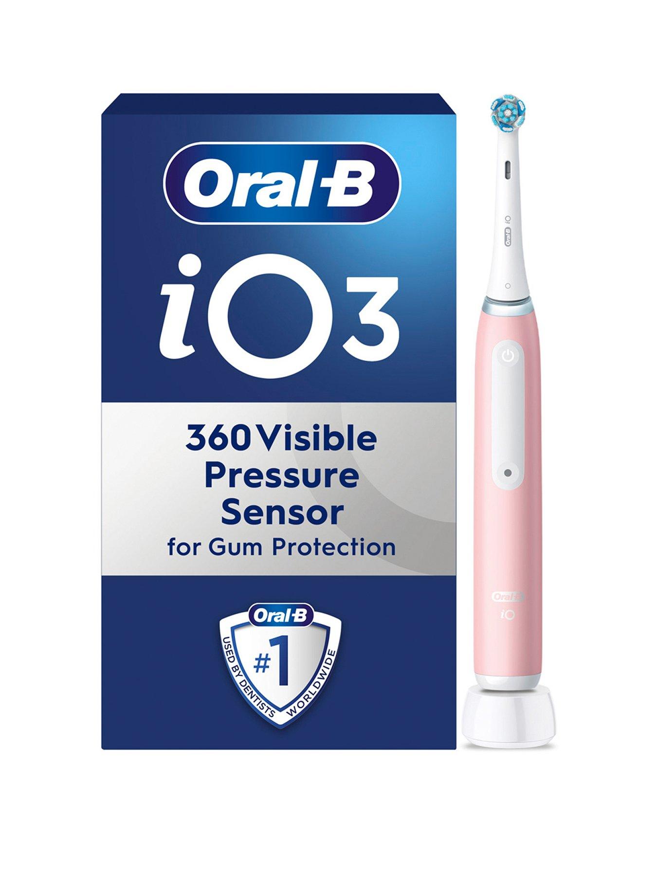 Oral-B iO3 Blush Pink Electric Toothbrush | Very