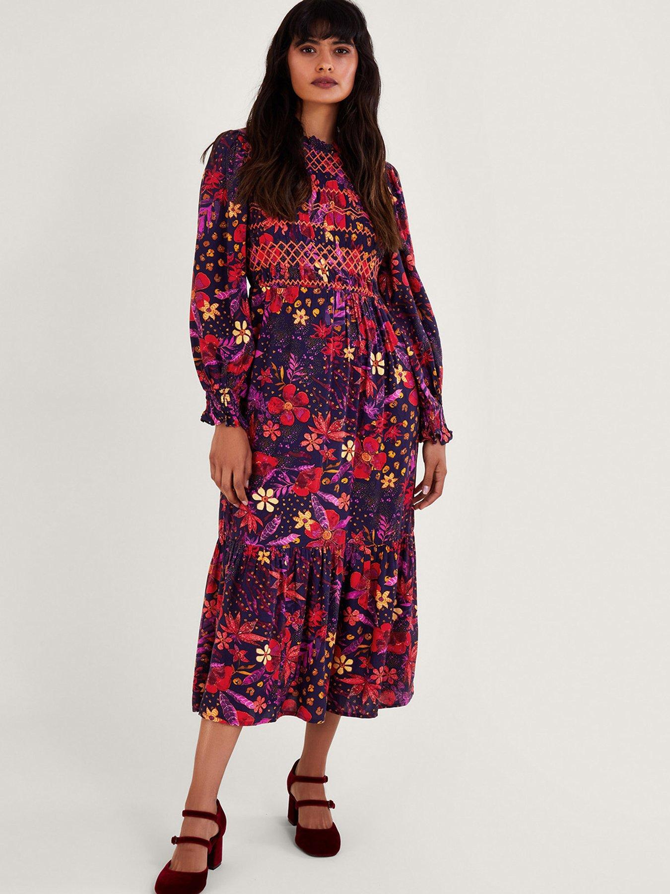 Monsoon Floral Smock Dress | Very