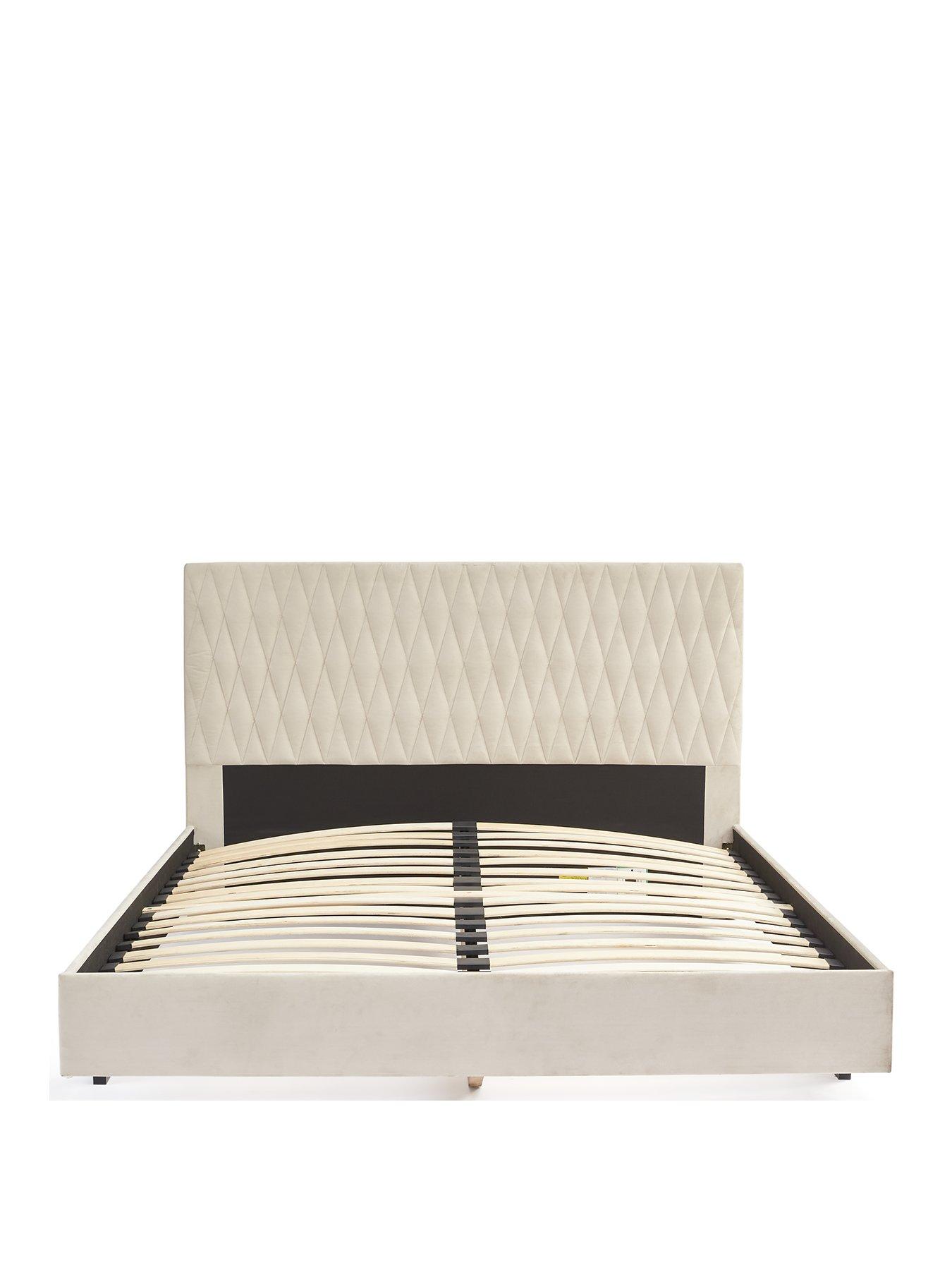 Very Home Ashton Fabric Bed Frame with Mattress Options (Buy & SAVE ...