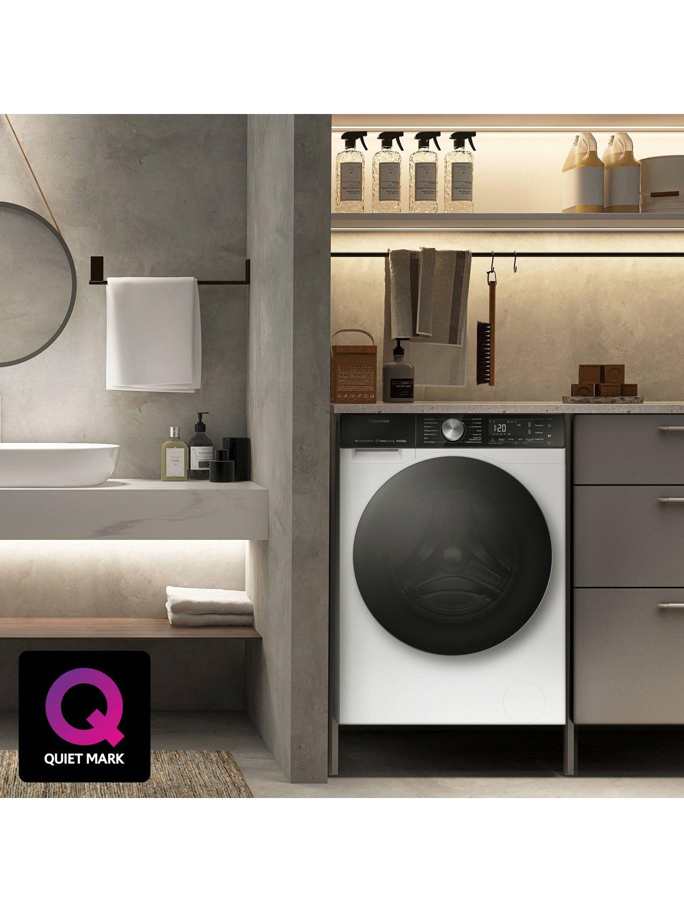 Hisense 5S Series WD5S1045BW 10.5KG 1400rpm Auto Dosing Freestanding ...