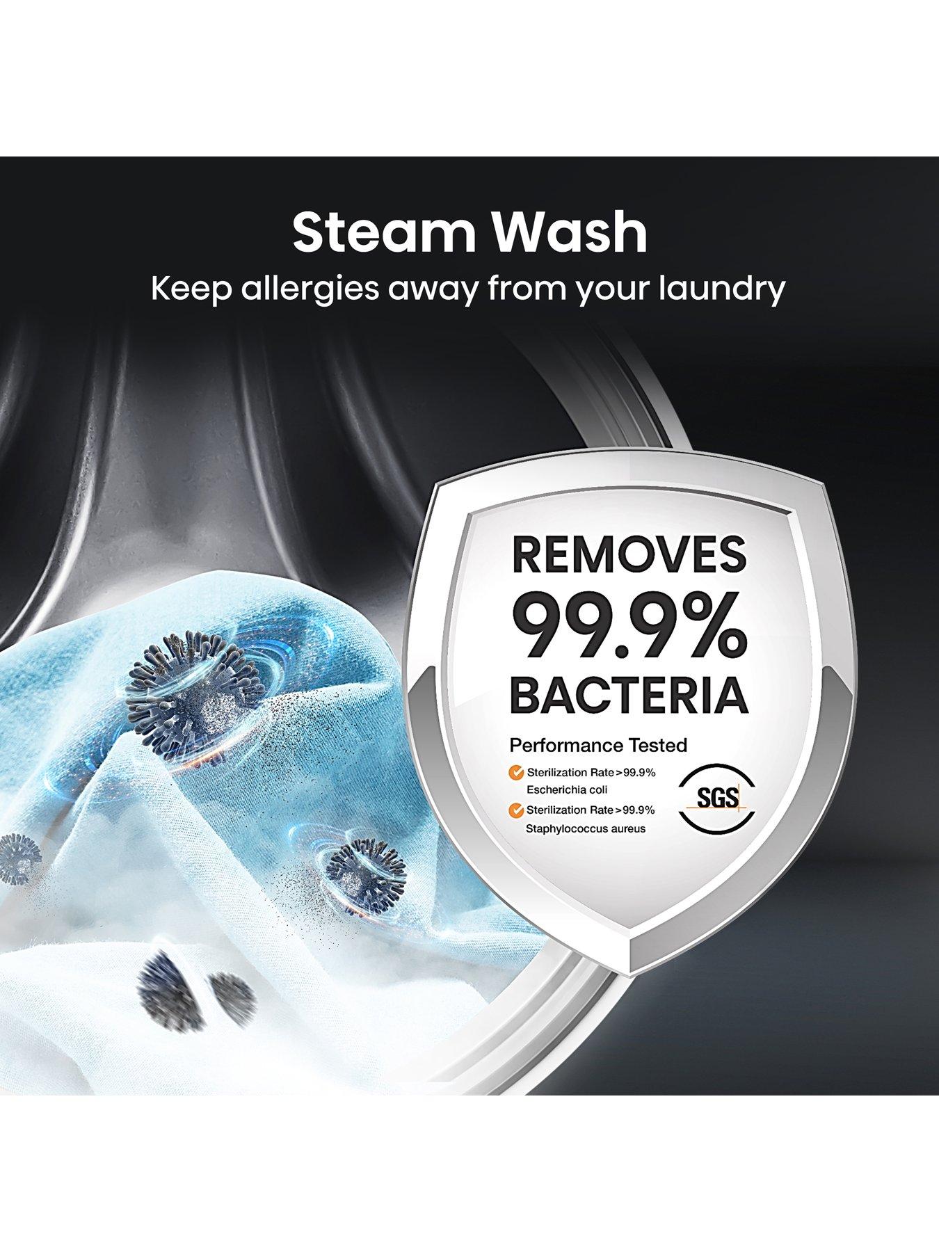 Hisense 5S Series WF5S1245BB 12KG 1400rpm Auto Dosing Freestanding ...