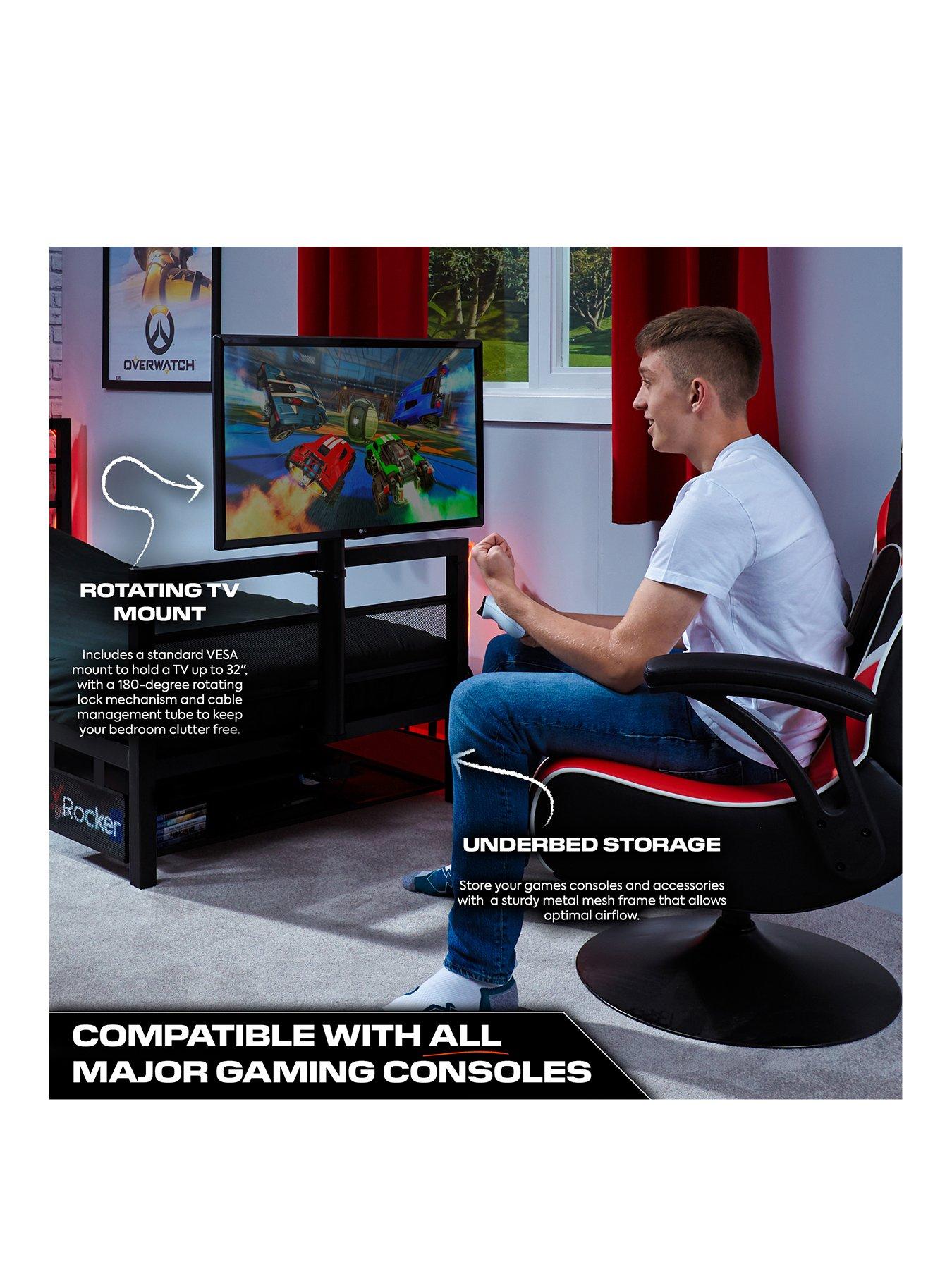 X Rocker Base Camp Vesa Mount TV Gaming Bed | Very