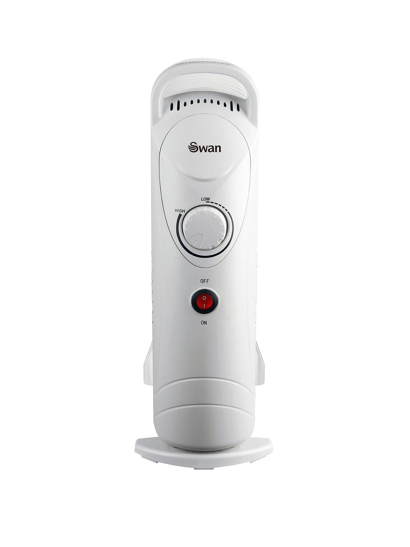 Swan 650W mini oil heater - White | Very