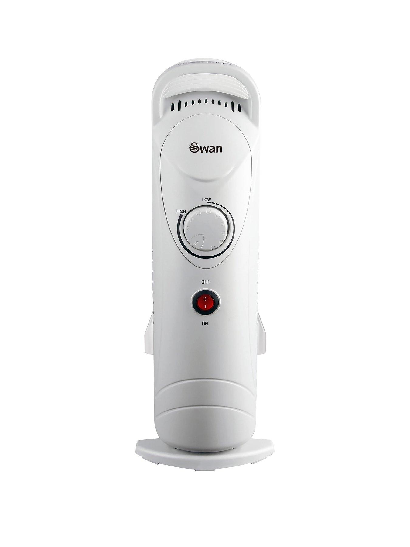 Swan 1000W mini oil heater - White | very.co.uk