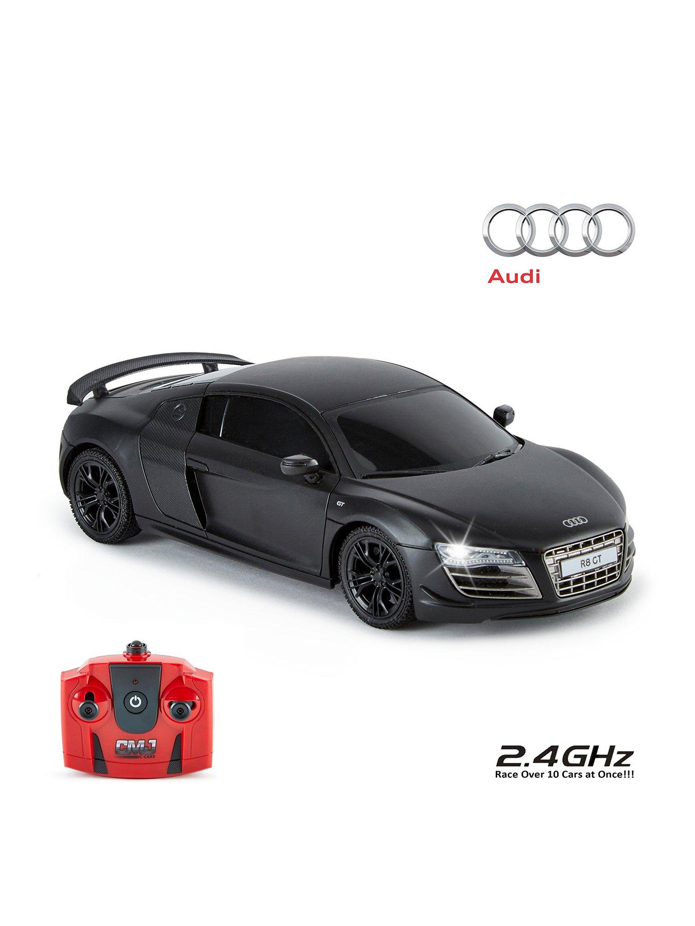 1:24 Scale Audi R8 GT Limited Edition Black 2.4Ghz Remote Control Car ...