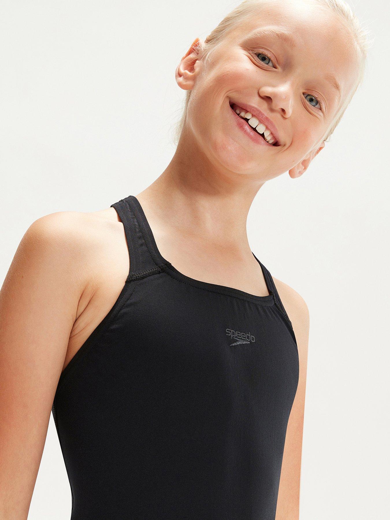 Speedo Girls Endurance+ Medalist - Black | Very
