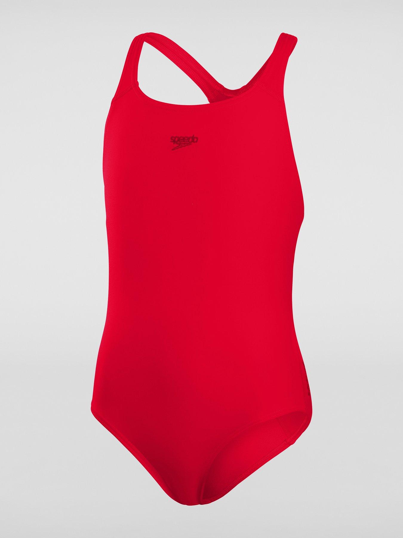 Speedo Girls ECO Endurance+ Medalist - Red | Very