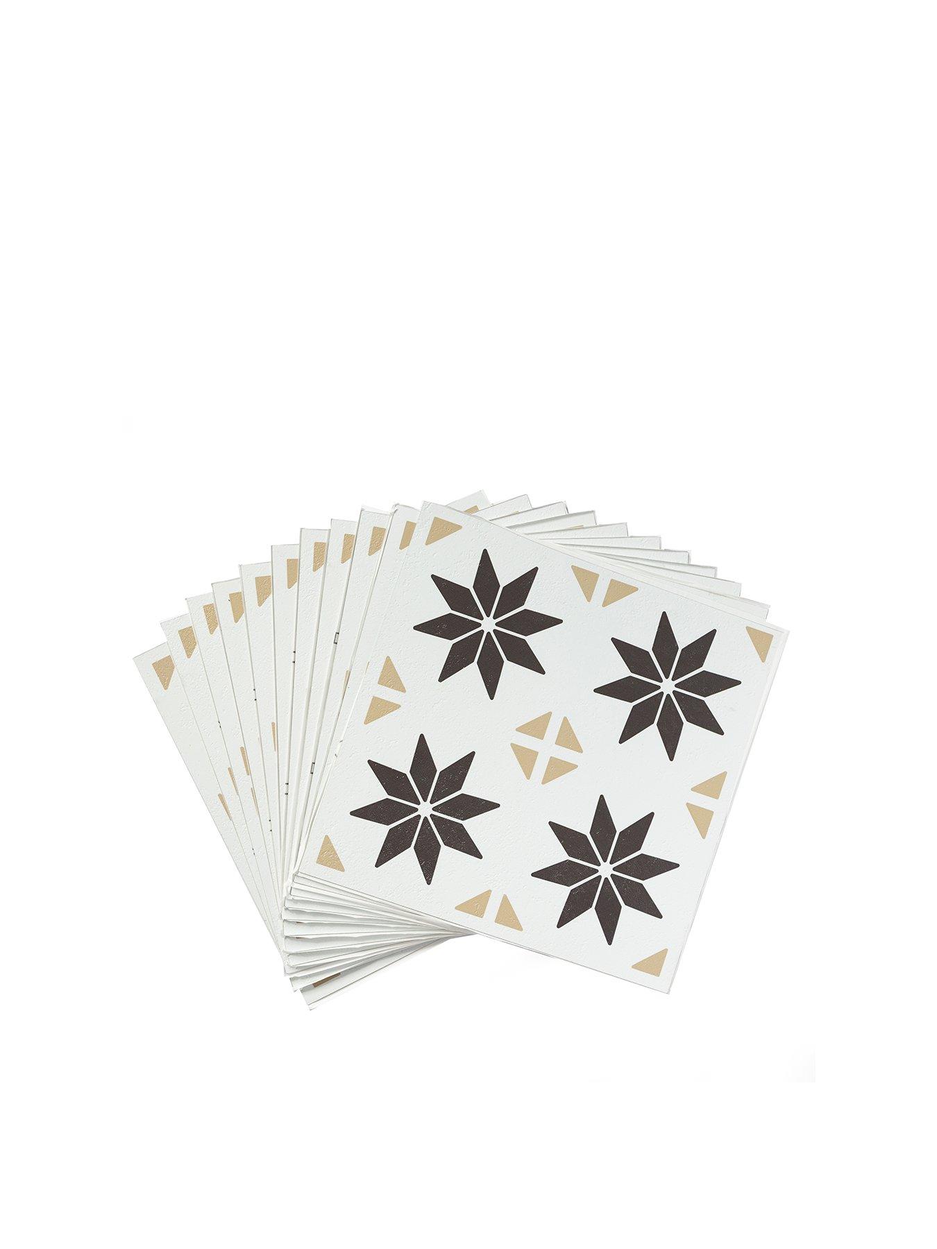 D-C-Fix Vivid Stars dc fix Self Adhesive Vinyl Floor Tiles - 30.48cm x ...