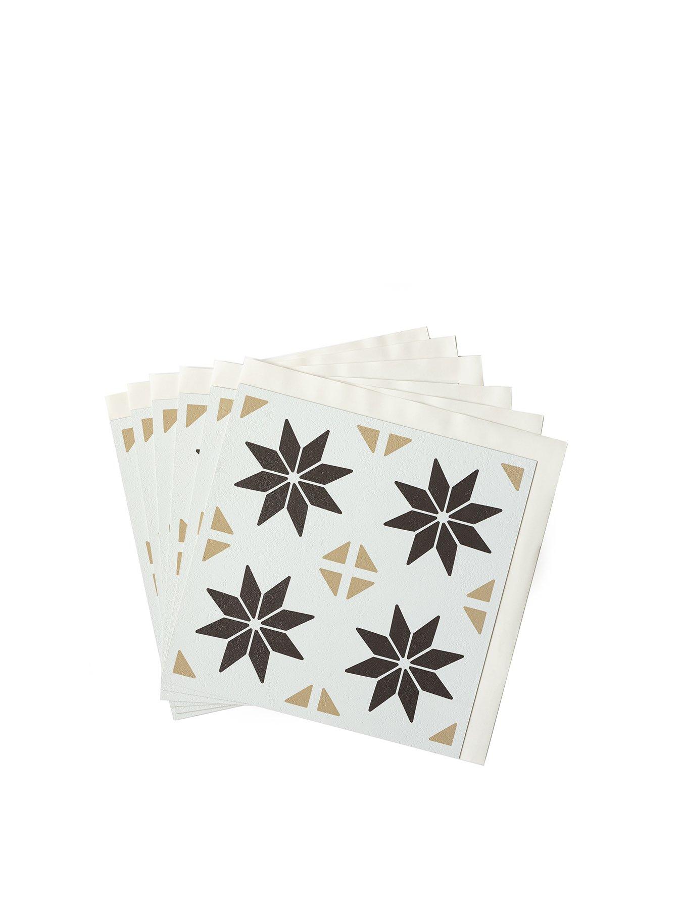 D-C-Fix Vivid Stars dc fix Self Adhesive Vinyl Wall Tiles -30.5cm x 30 ...