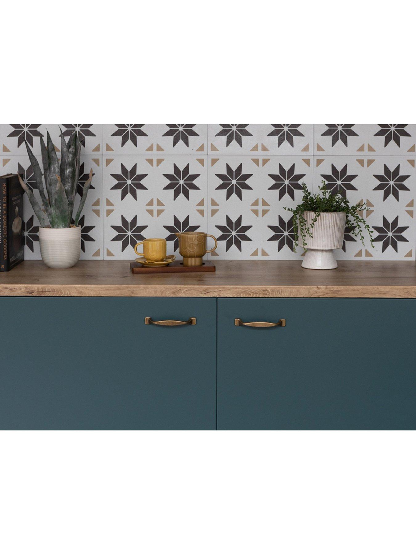 D-C-Fix Vivid Stars dc fix Self Adhesive Vinyl Wall Tiles -30.5cm x 30 ...