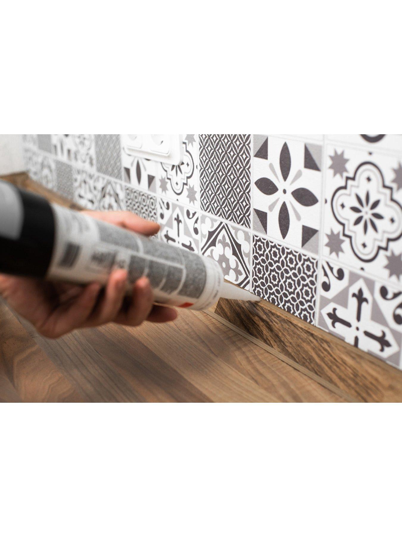 D-C-Fix Patterned Self-Adhesive Vinyl Floor Tiles – contains six 30.48 ...