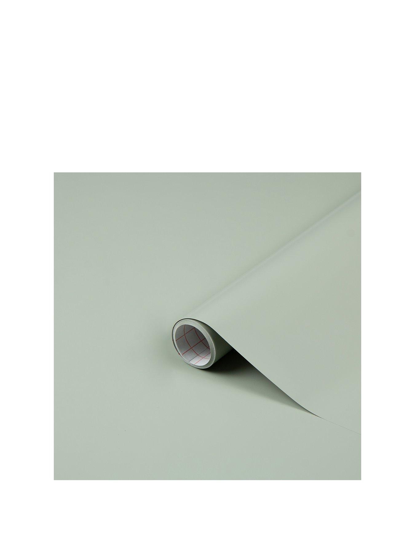 D-C-Fix Matt Sage Green Self Adhesive Vinyl Wrap Film - 67.5cm x 2m | Very
