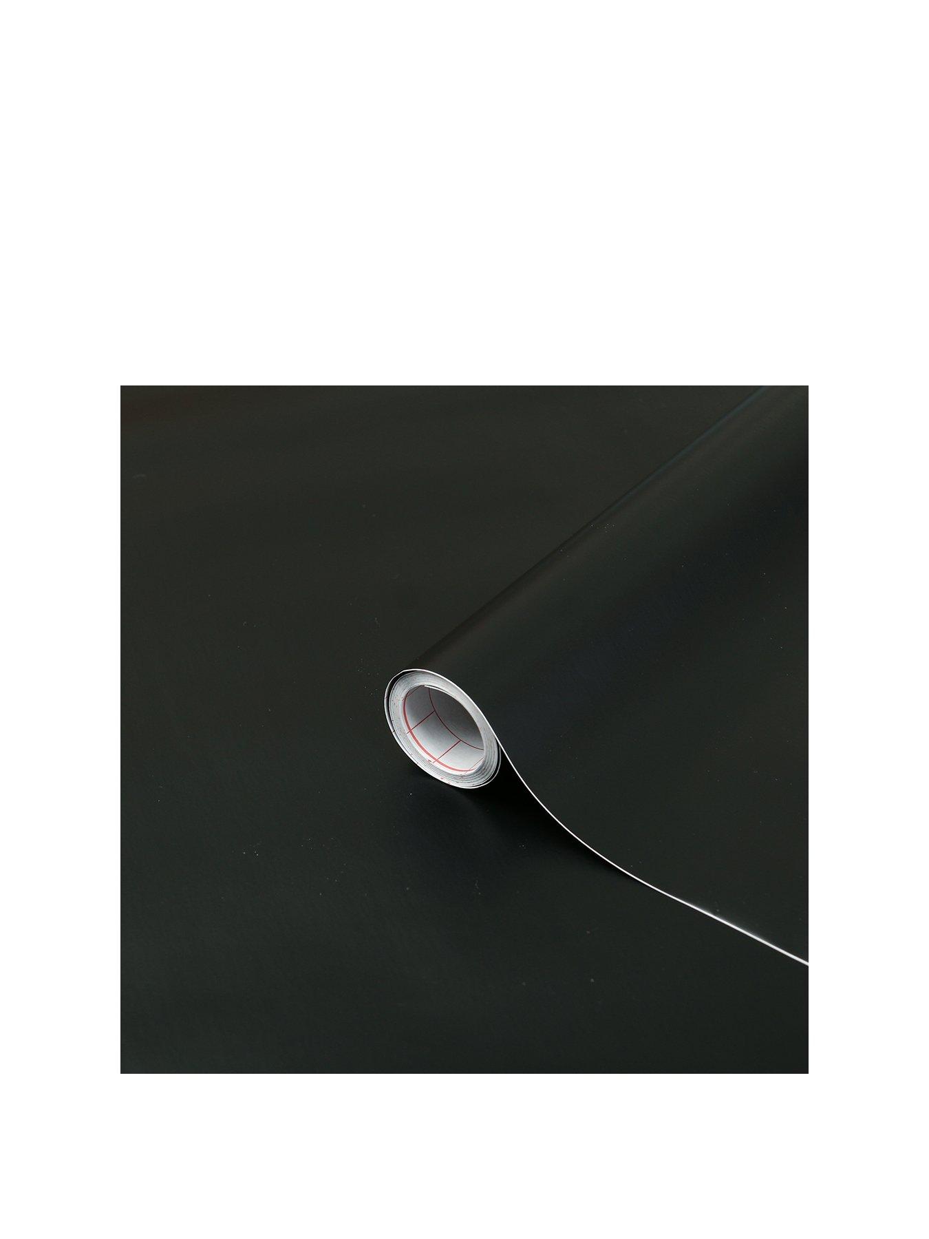 D-C-Fix Matt Black Self-Adhesive Vinyl Wrap Film – 67.5 cm x 5 m | Very