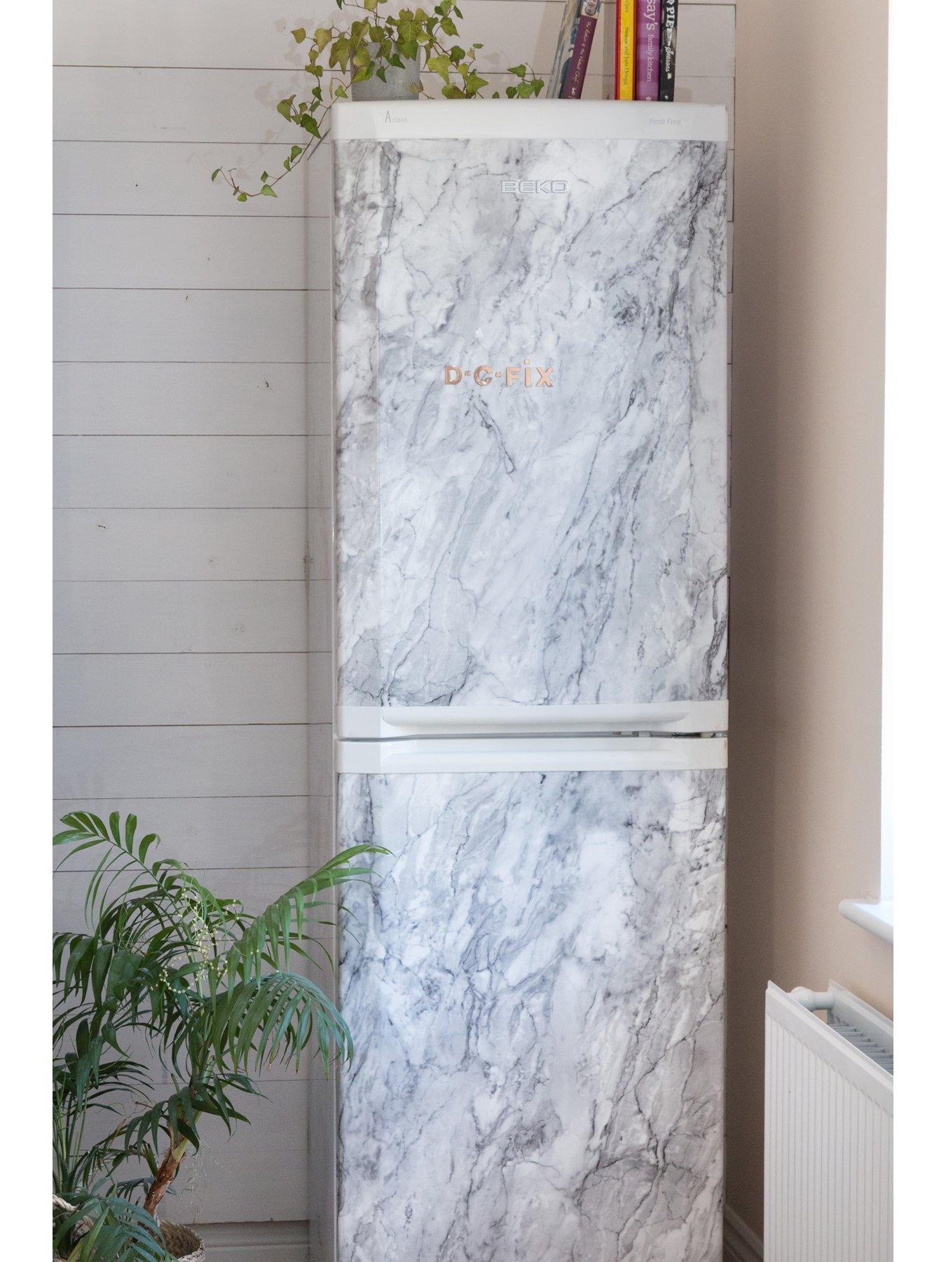 D-C-Fix Marble Romeo Grey Self Adhesive Vinyl Wrap Film - 67.5cm x 2m ...