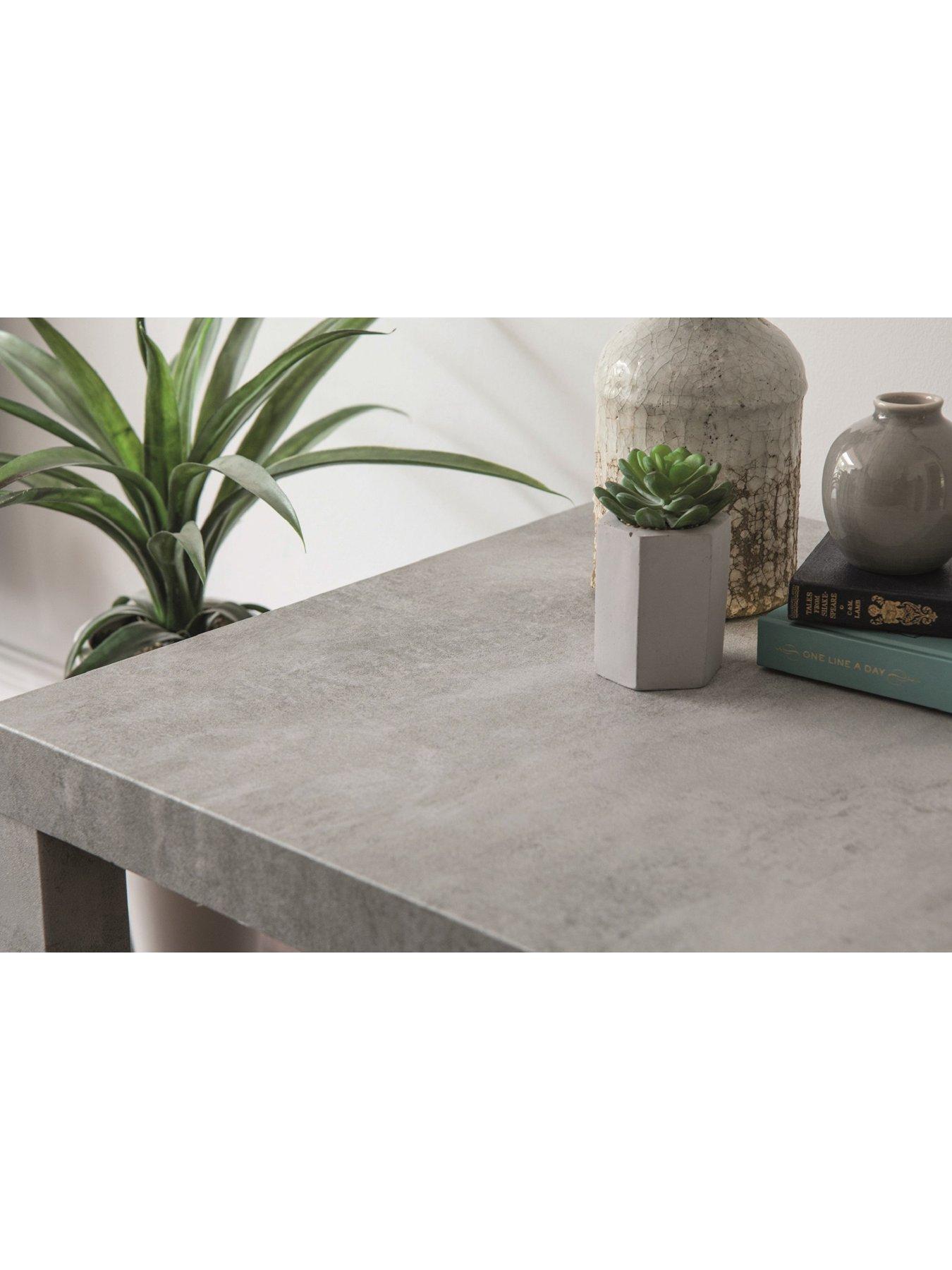 D-C-Fix Concrete Grey Self Adhesive Vinyl Wrap Film - 67.5cm x 15m | Very