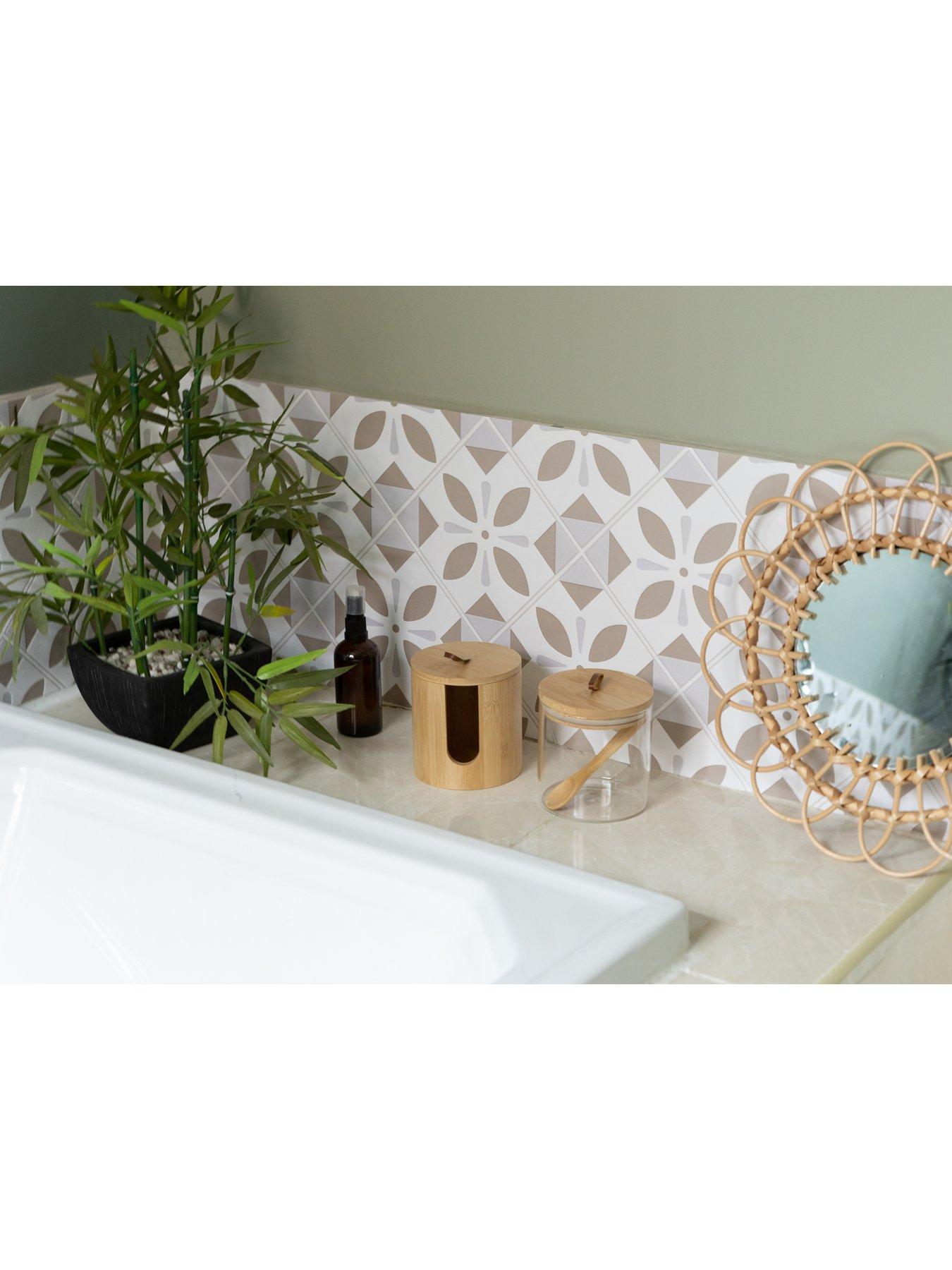 D-C-Fix Oriental Element 3D Waterproof Splashback Wallpaper - 67.5cm x ...