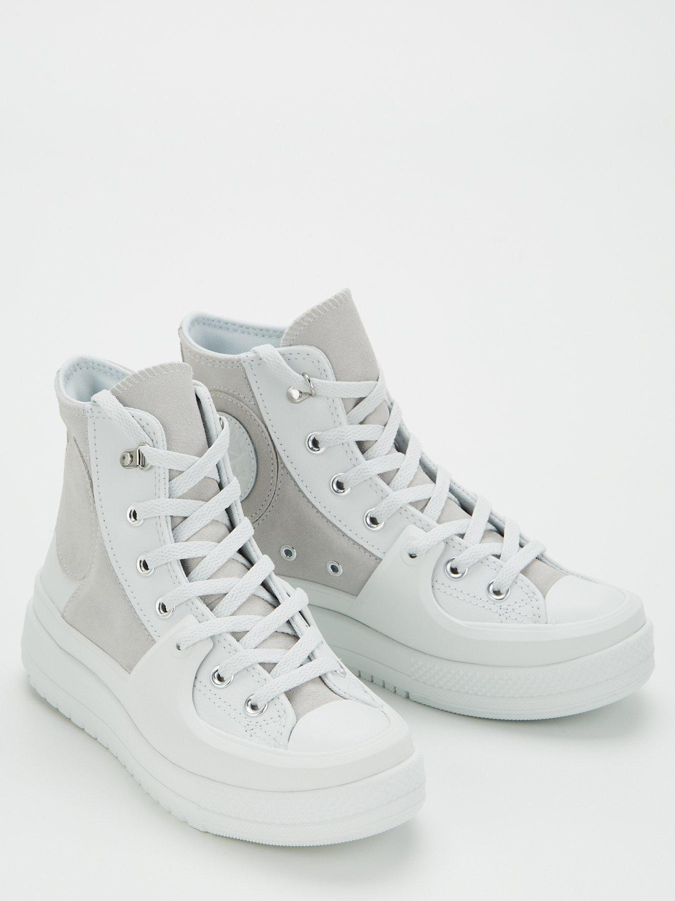 Converse Chuck Taylor All Star Leather Construct Trainers | Very