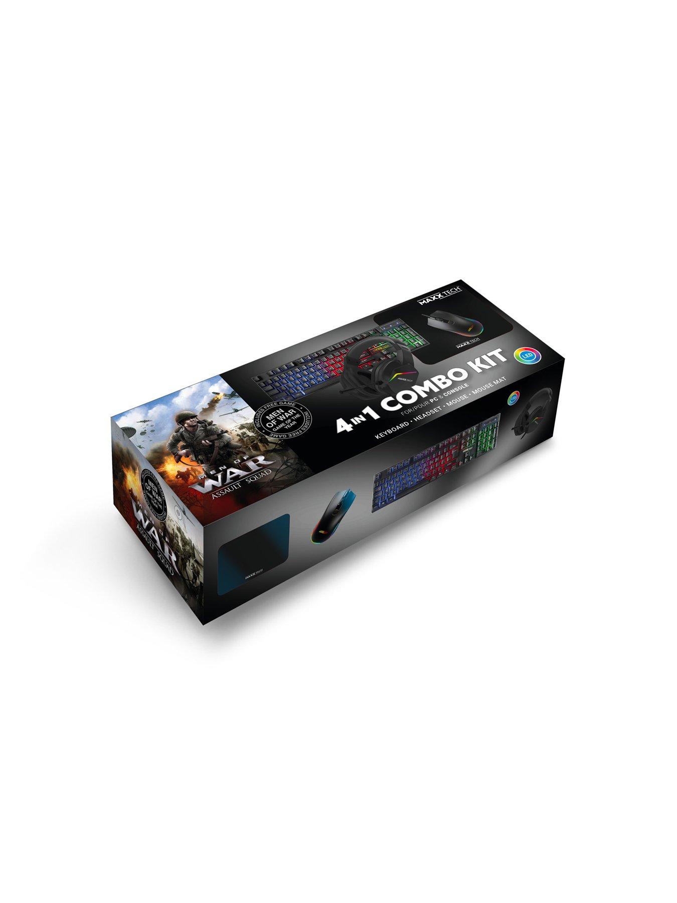 Maxx Tech 4-in-1 Gaming Combo Kit | very.co.uk