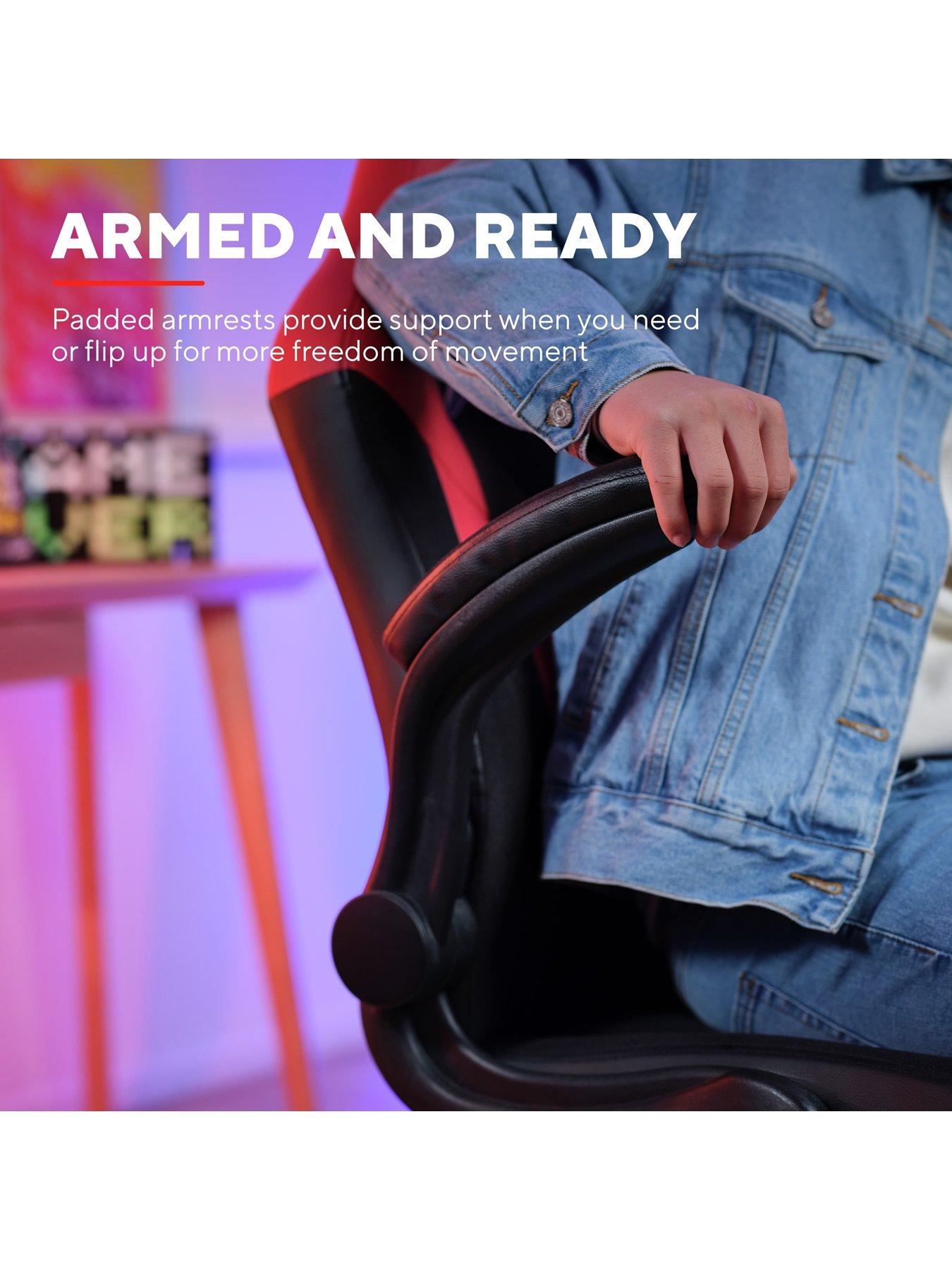 Trust GXT703 Riye Adjustable Gaming Chair - Red | Very