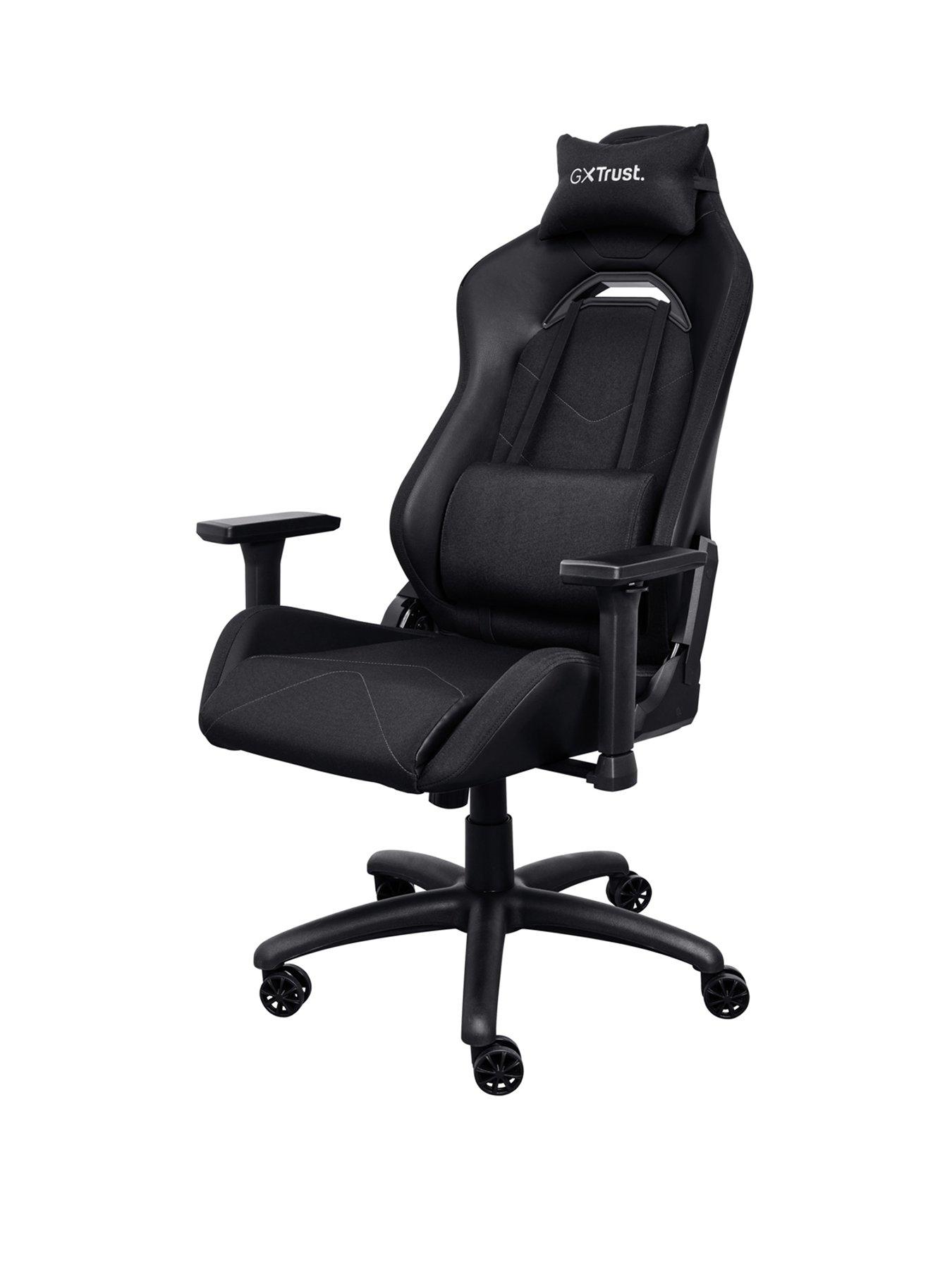 Trust GXT 714 Ruya Adjustable PC Gaming Chair - Black | Very