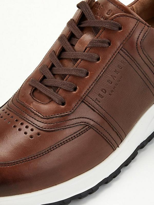 Ted Baker Frayne Leather Trainers - Brown | Very.co.uk Ted Baker Frayne Leather Trainers - Brown | Very.co.uk