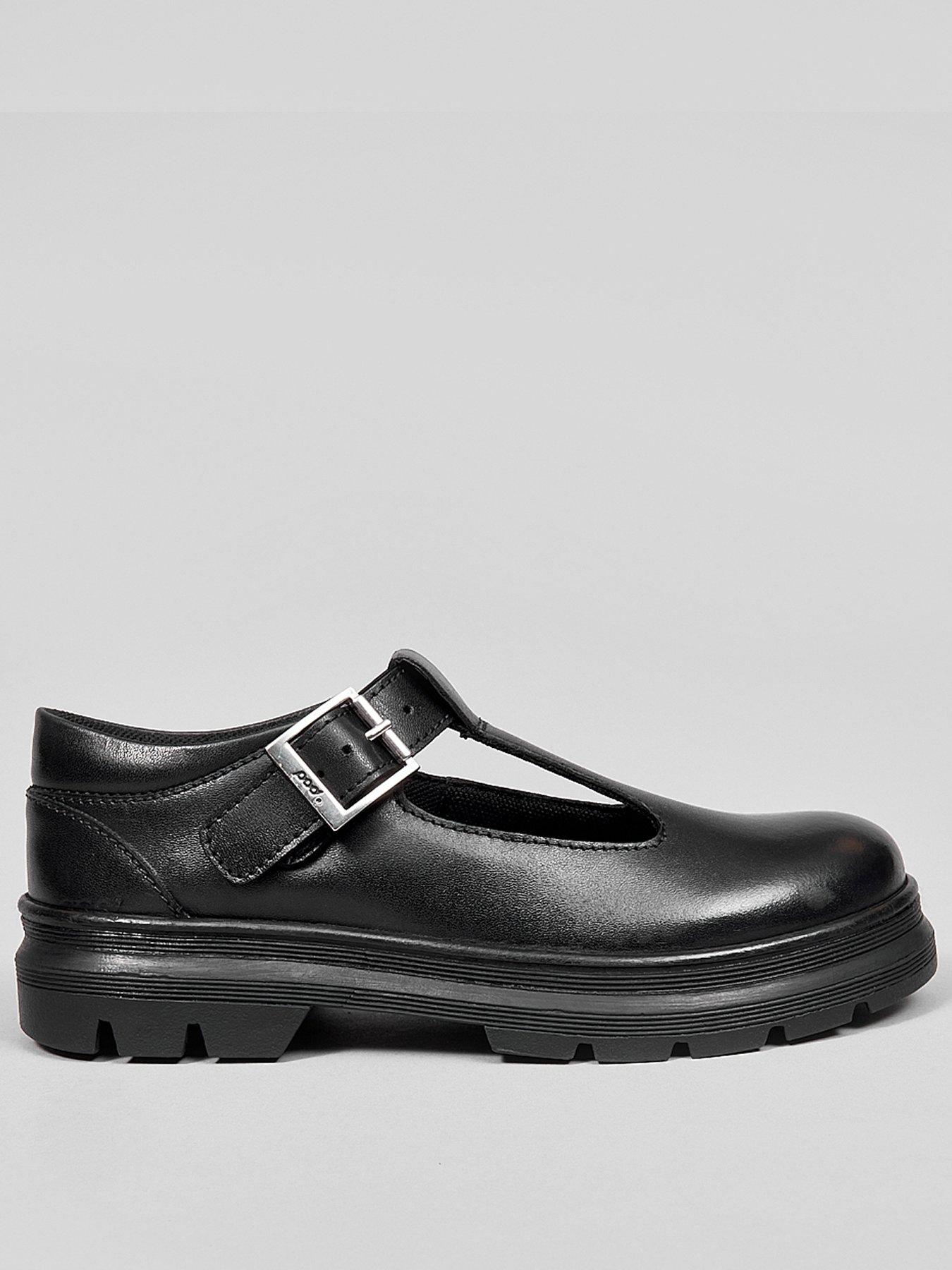 Pod Emile Black Leather Tbar Shoe | very.co.uk