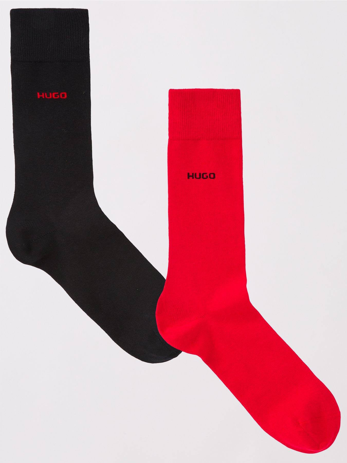 HUGO 2 Pack Classic Crew Socks - Multi | Very